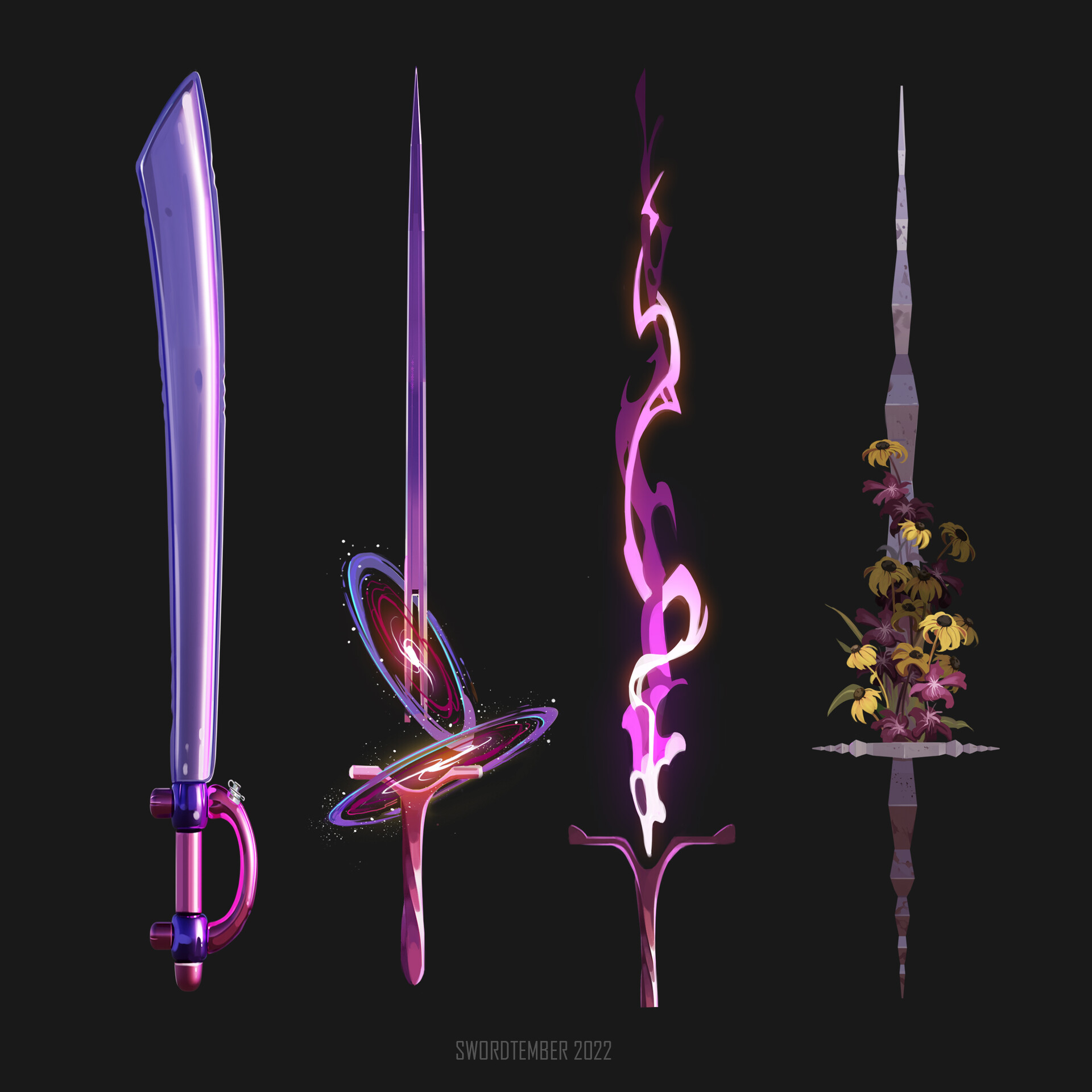 ArtStation - Swordtember - Week 2! 🤺