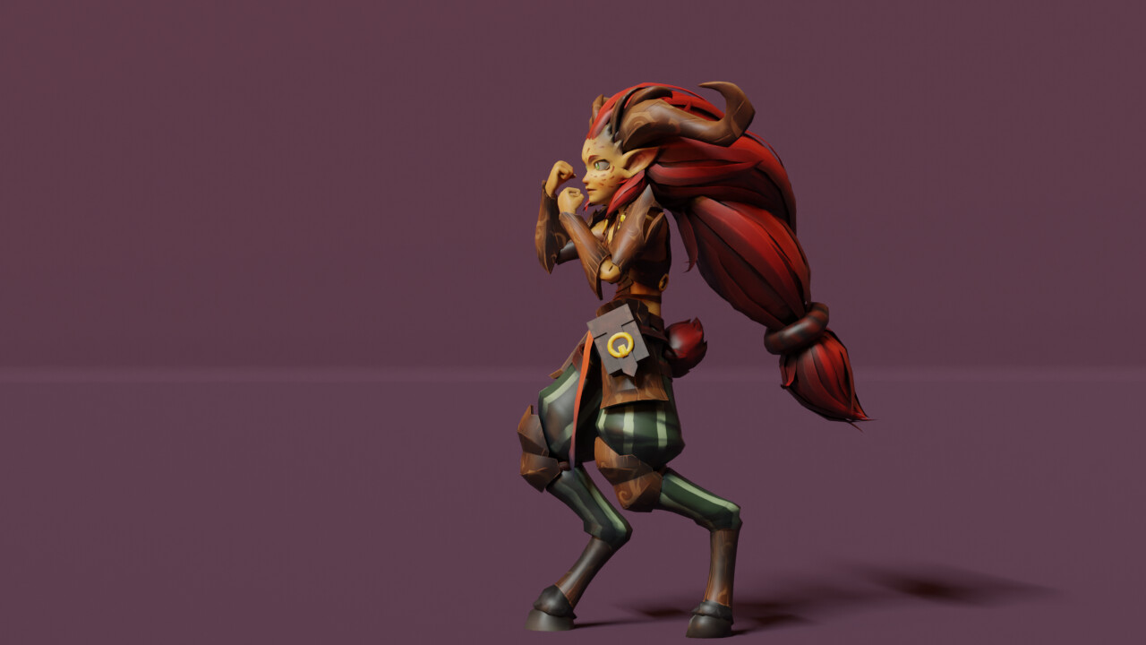 ArtStation - Fighting Faun