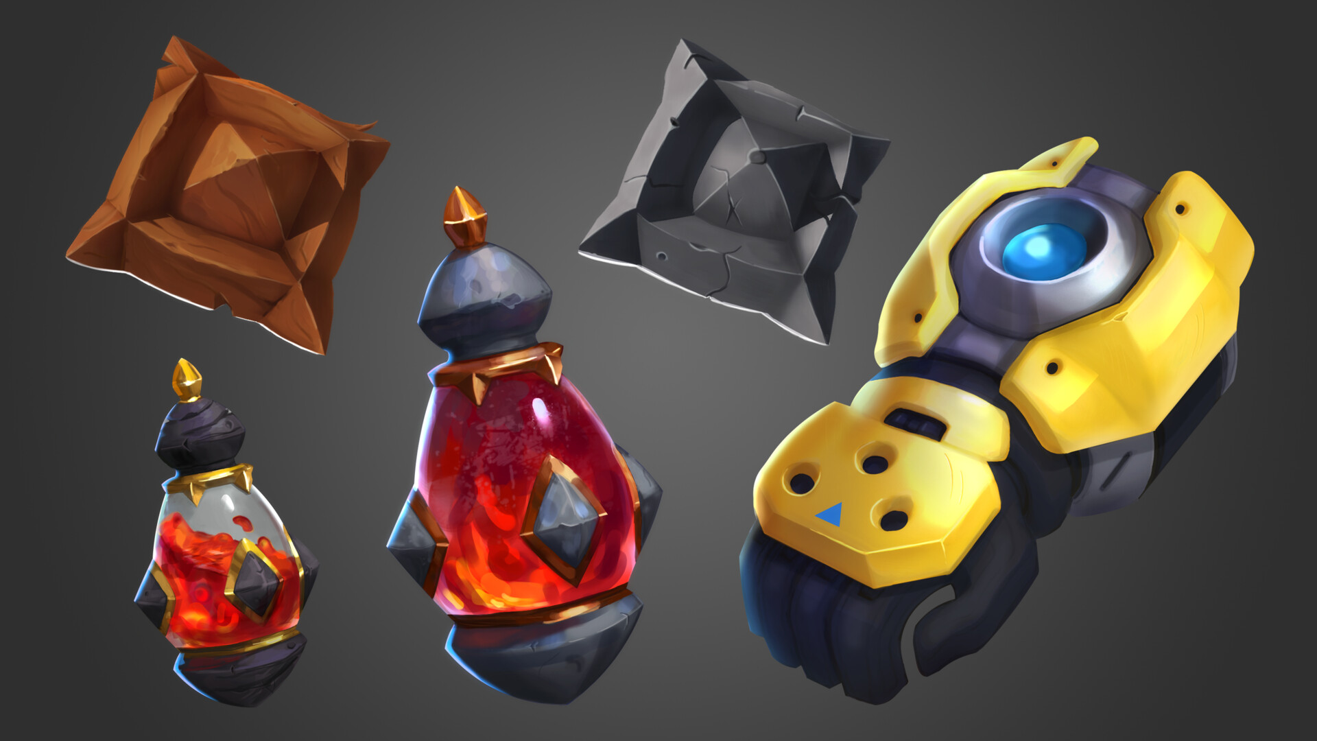 ArtStation - Render Materials