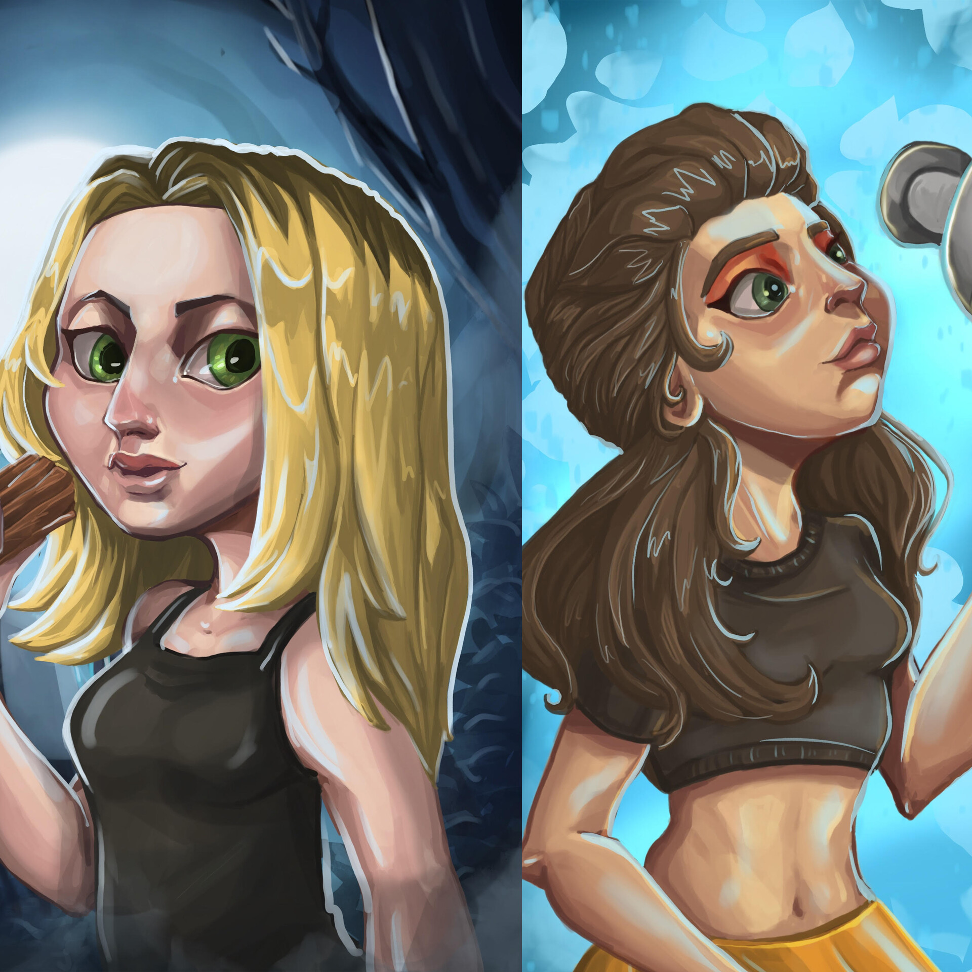 ArtStation - Characters illustration