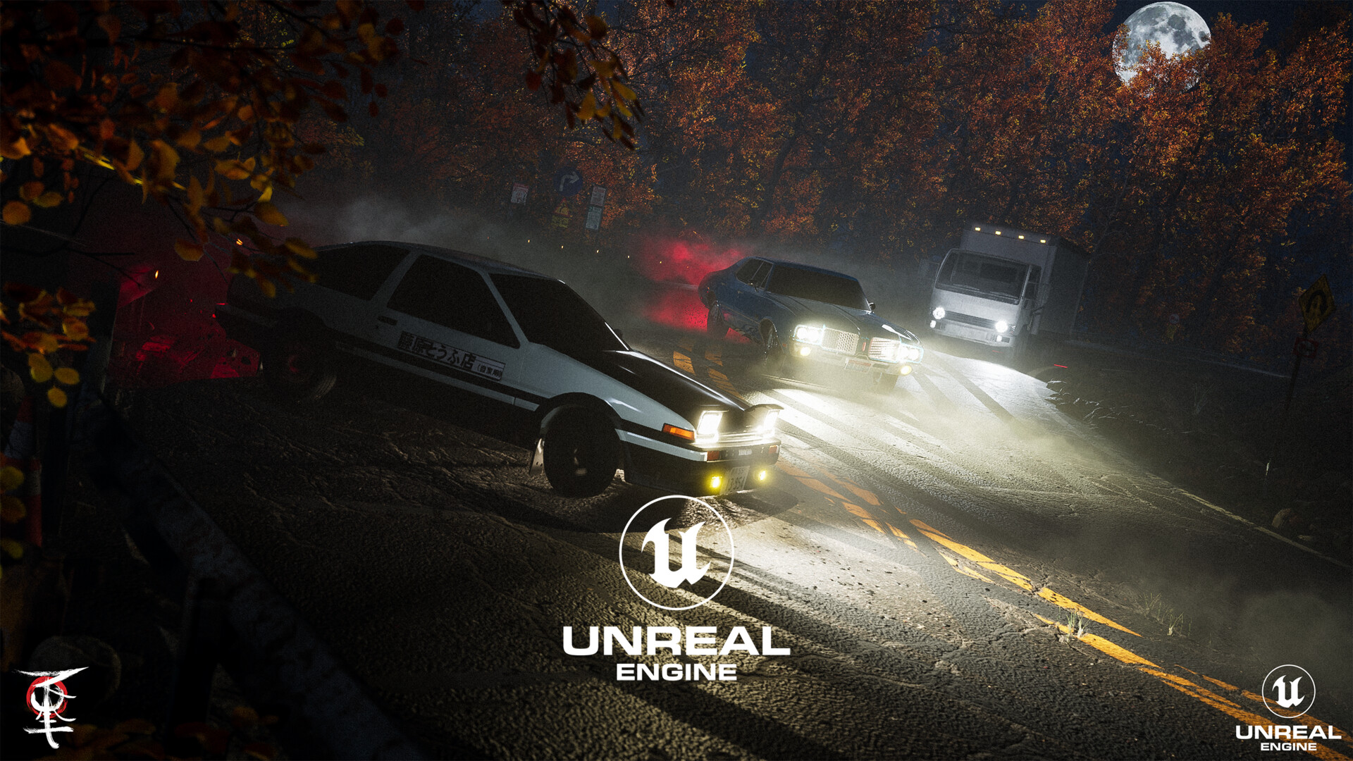 ArtStation - UNREAL ENGINE 5 : INITIAL D