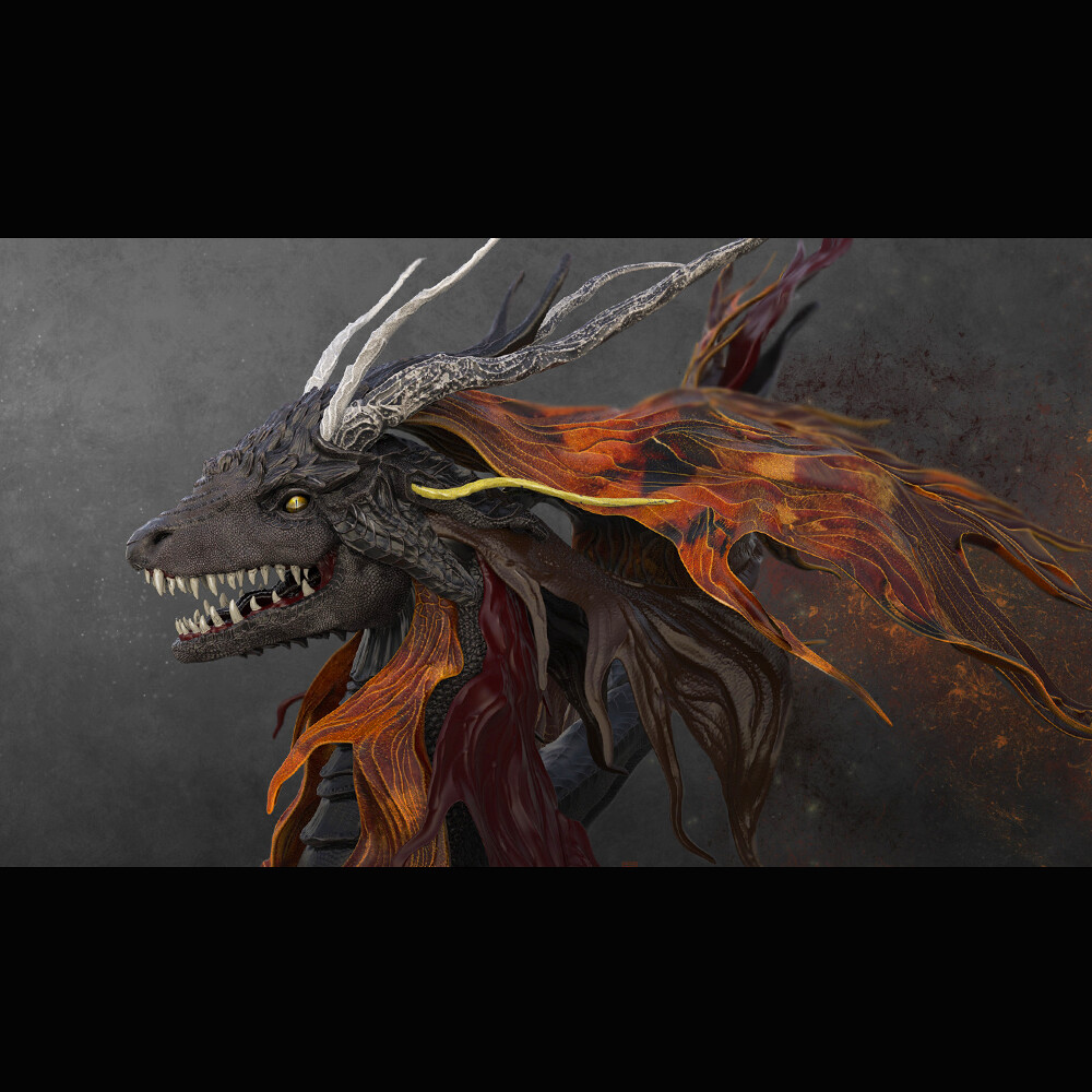 ArtStation - Dragon.Concept Art.