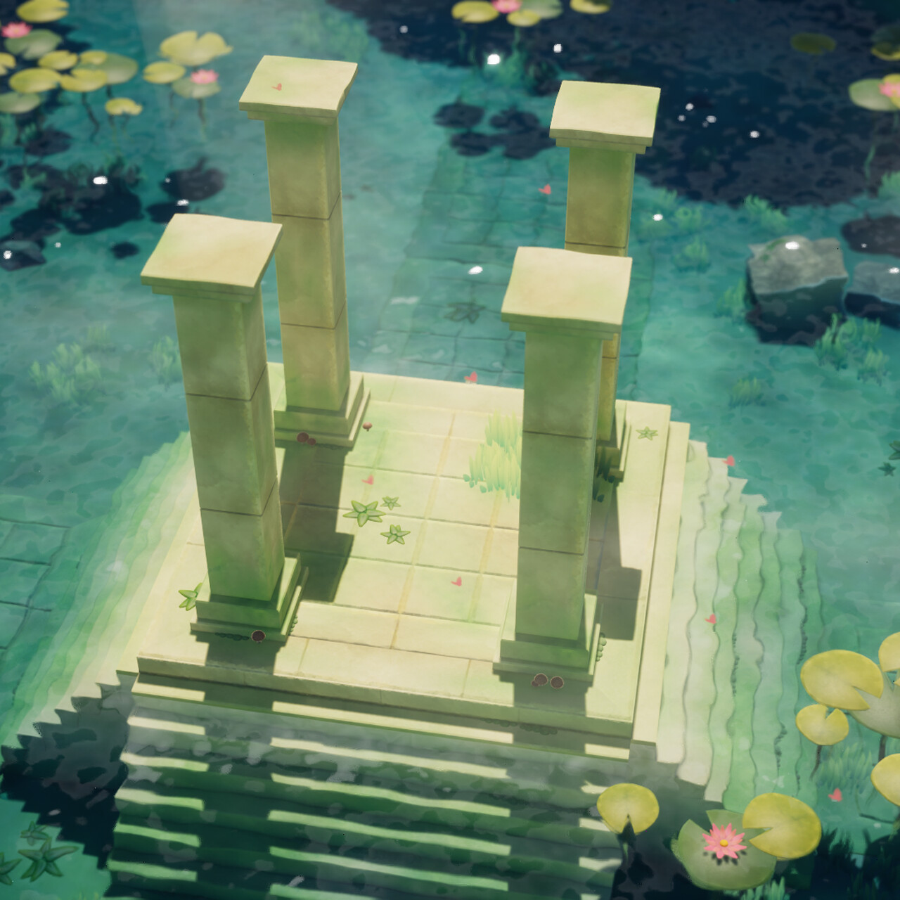 ArtStation - Spring Temple