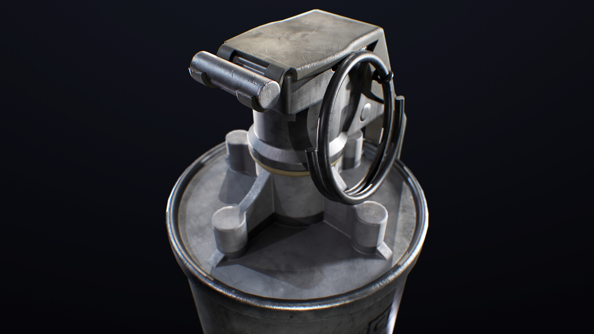 ArtStation - Defense Technology Smoke Grenade