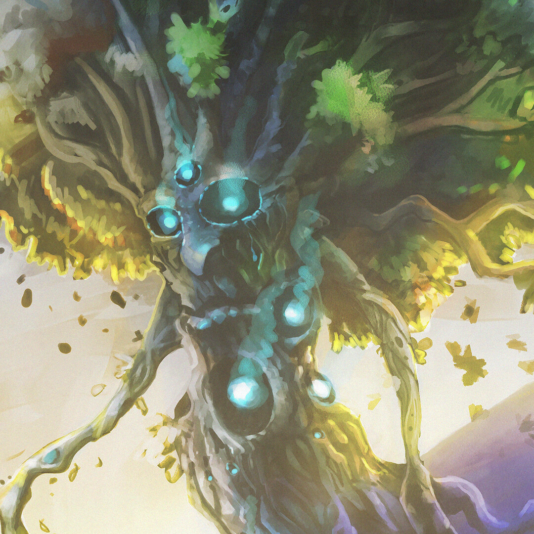 ArtStation - Giant wandering tree