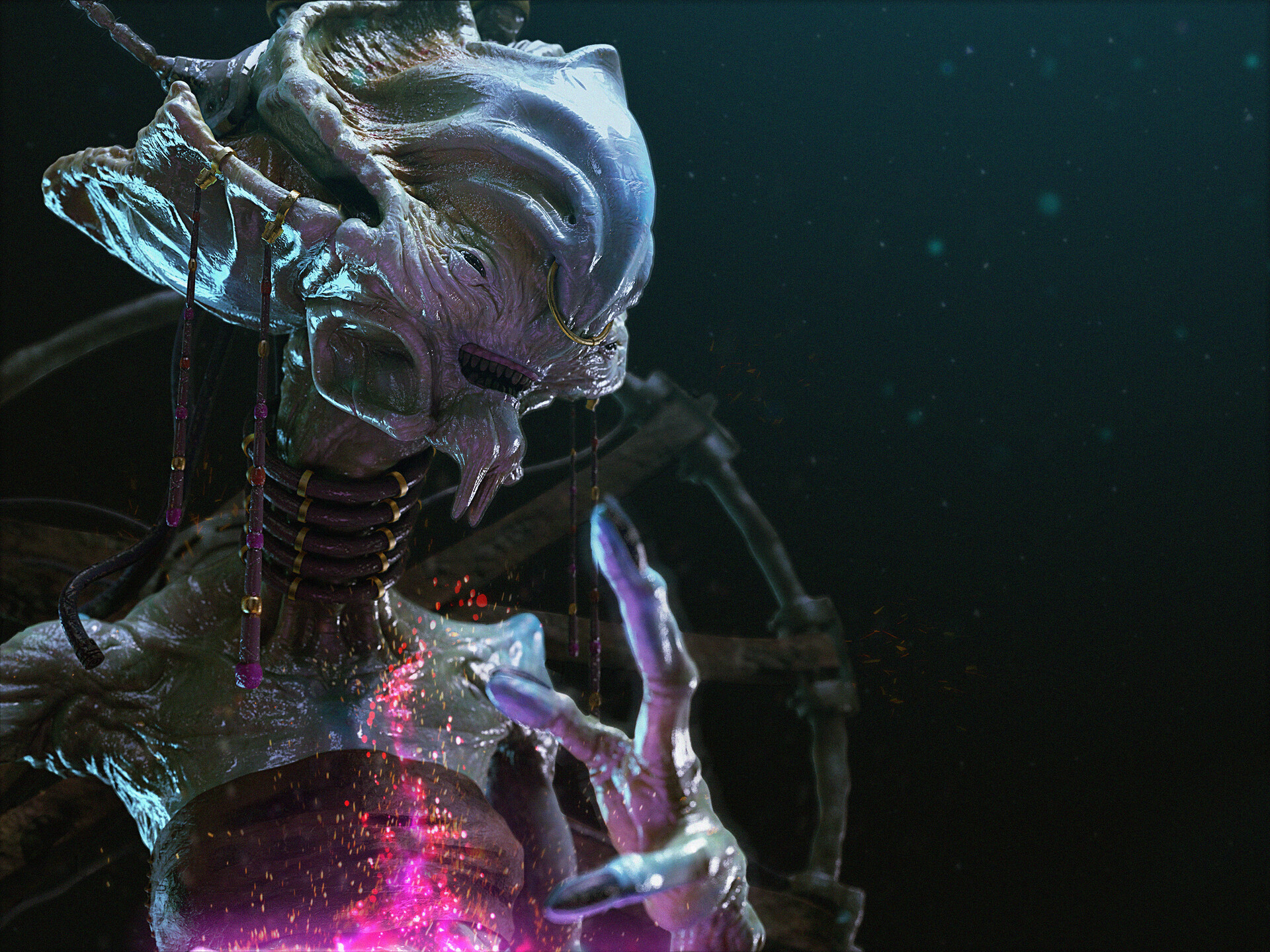 ArtStation - The Alien Oracle