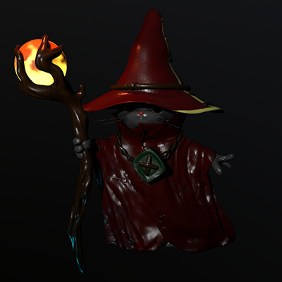 ArtStation - Wizard Cat