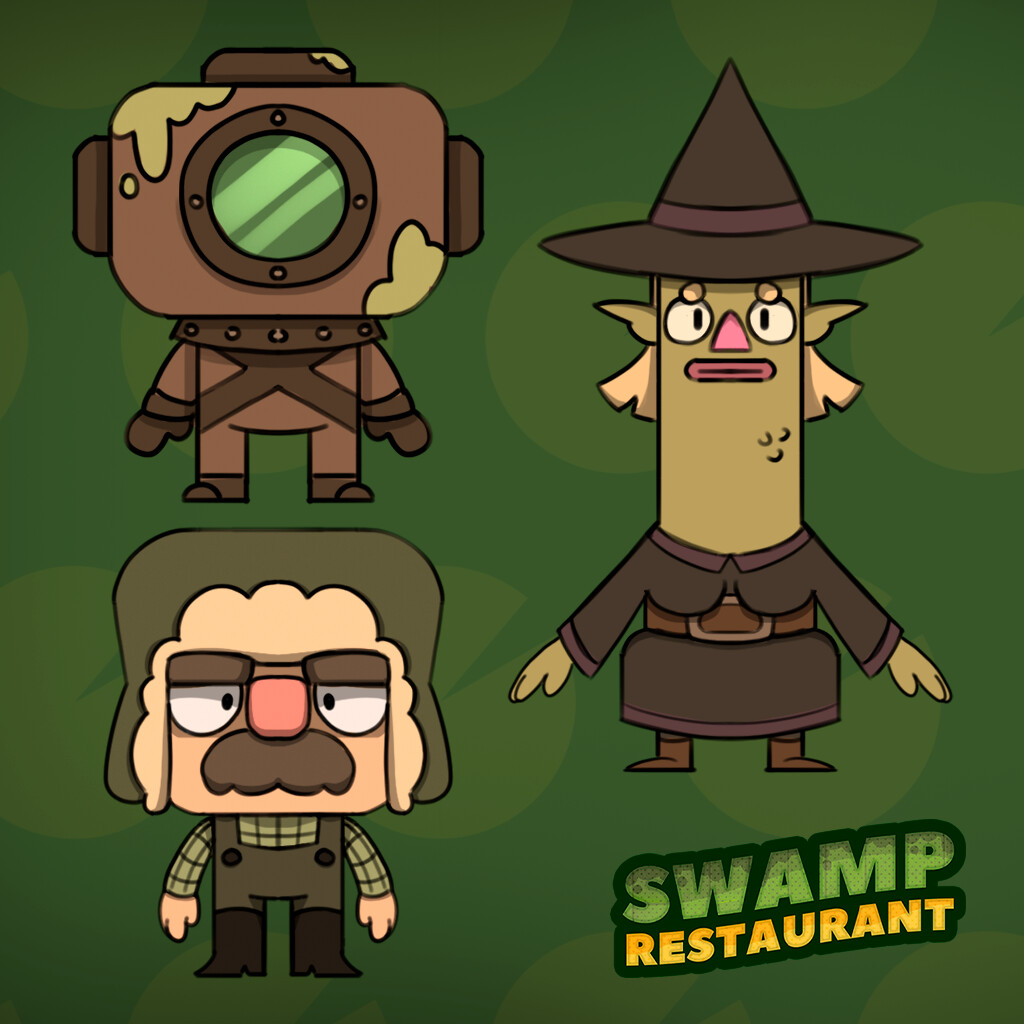 ArtStation - Swamp Restaurant | Characters
