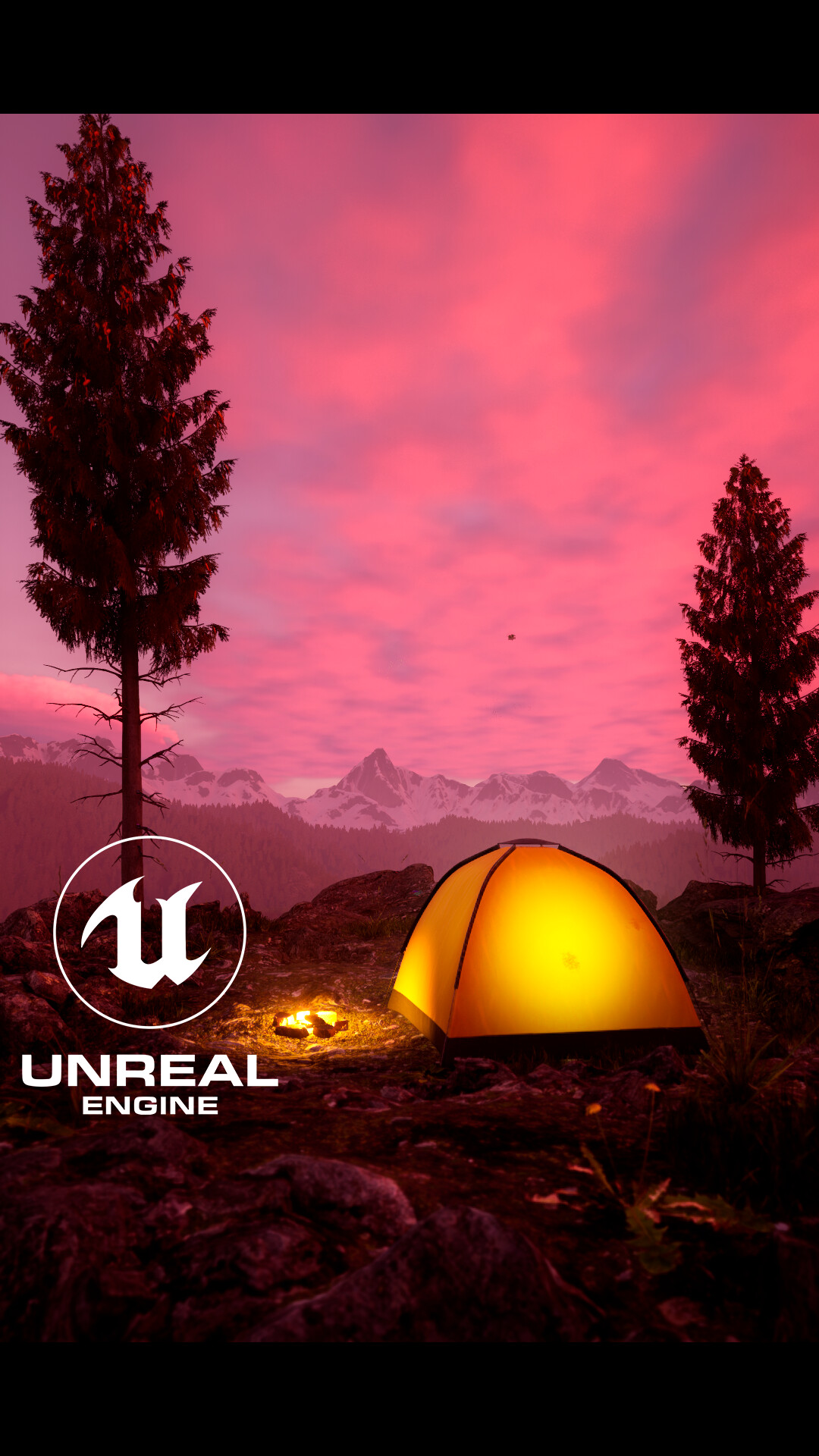 ArtStation - Tent in the mountains - Unreal Engine 5