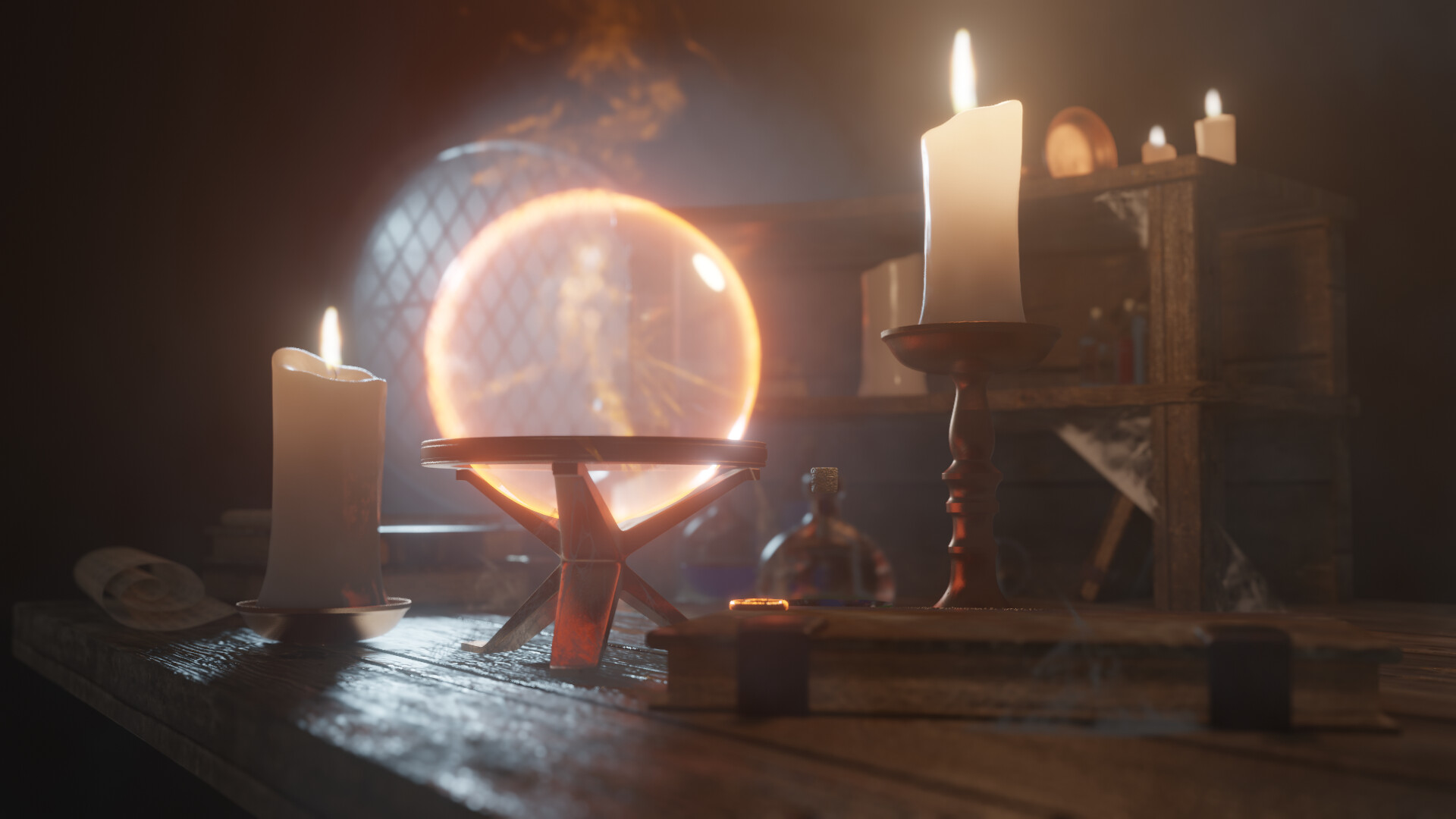 ArtStation - Wizard Desk