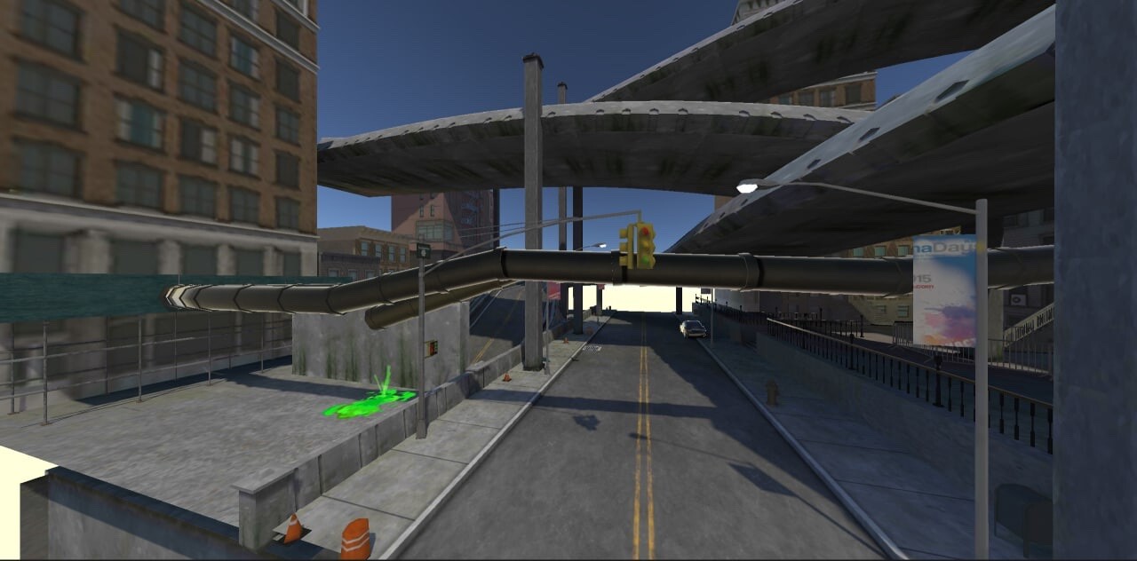 ArtStation - Endless runner city part