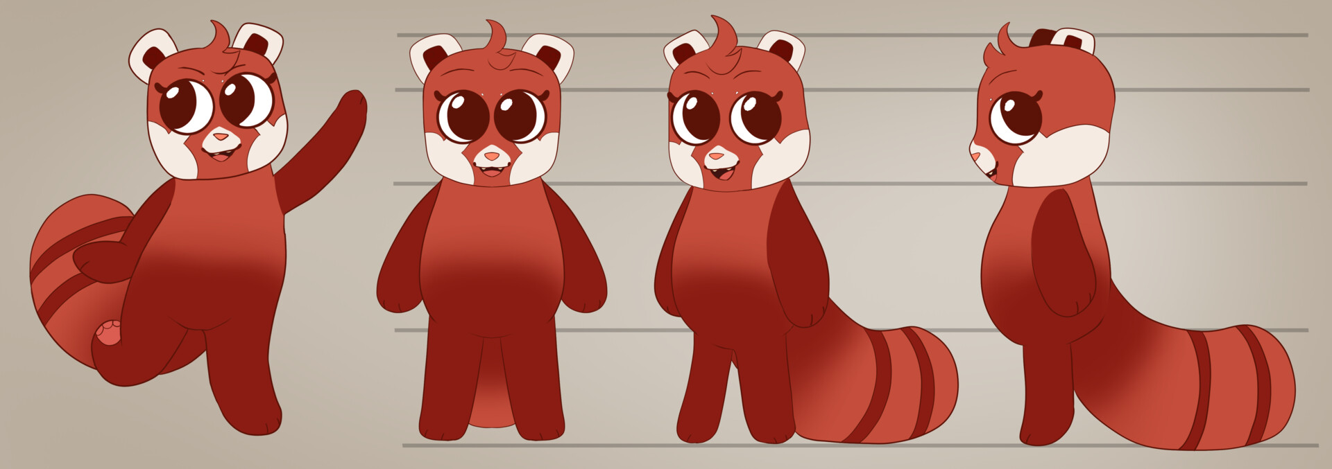 ArtStation - Turning Red - Fan-Art Character Design & Visual Development