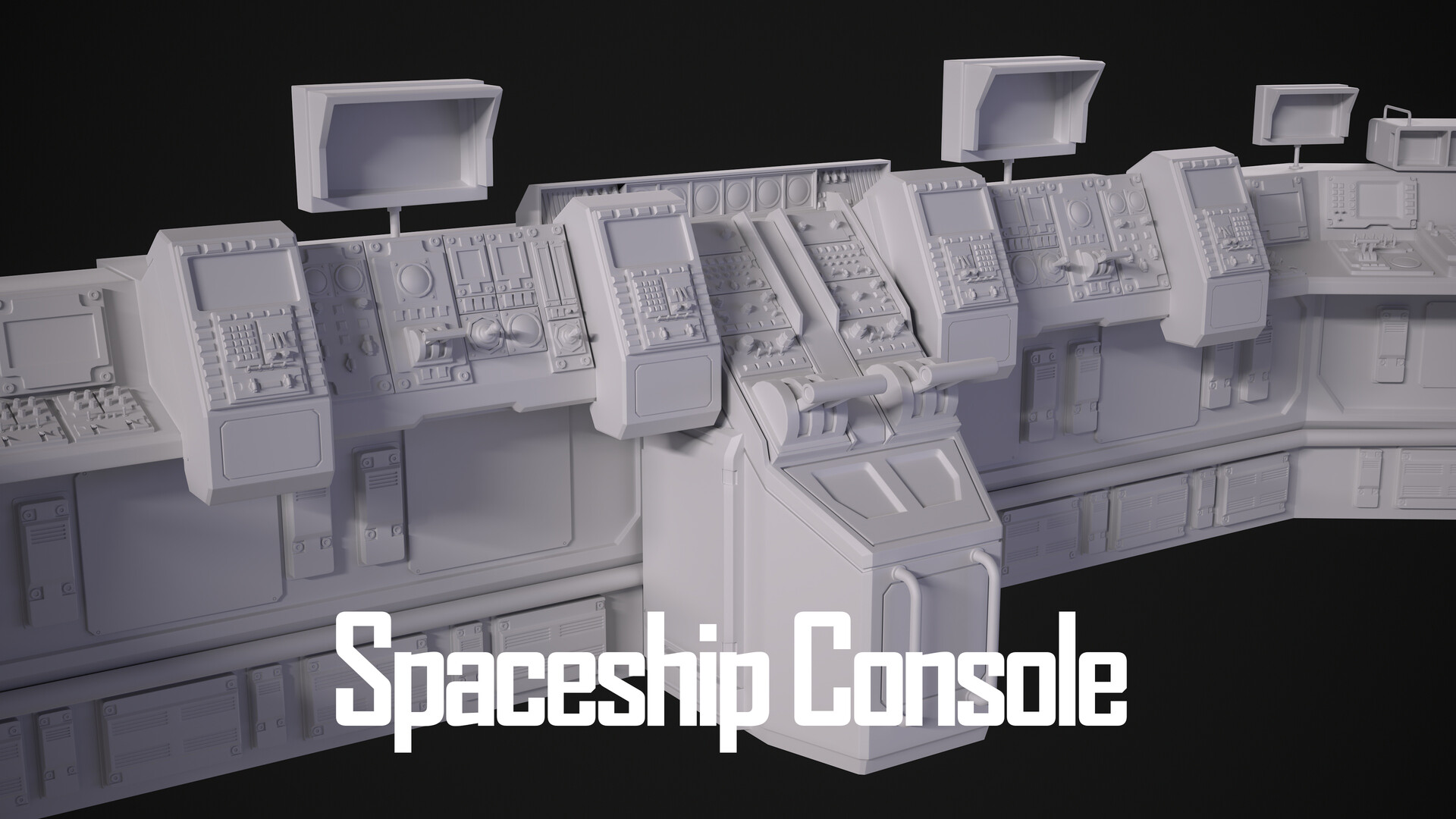 ArtStation - Spaceship console