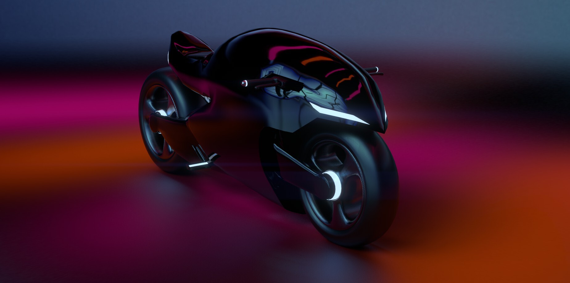 ArtStation - Futuristic Motorcycle