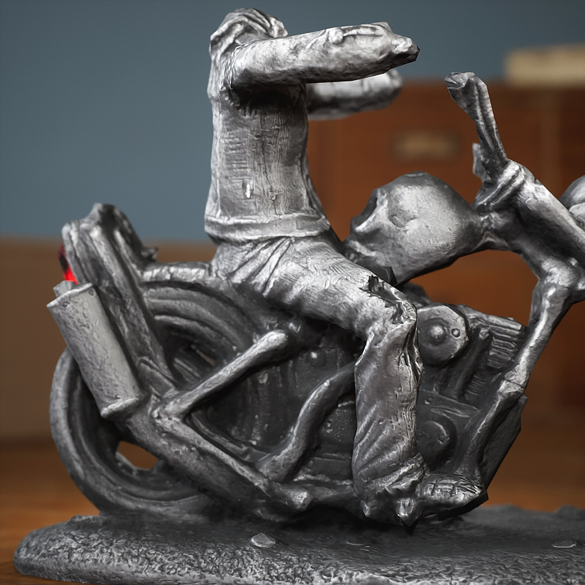 ArtStation - The Skeleton Rider | Photogrammetry