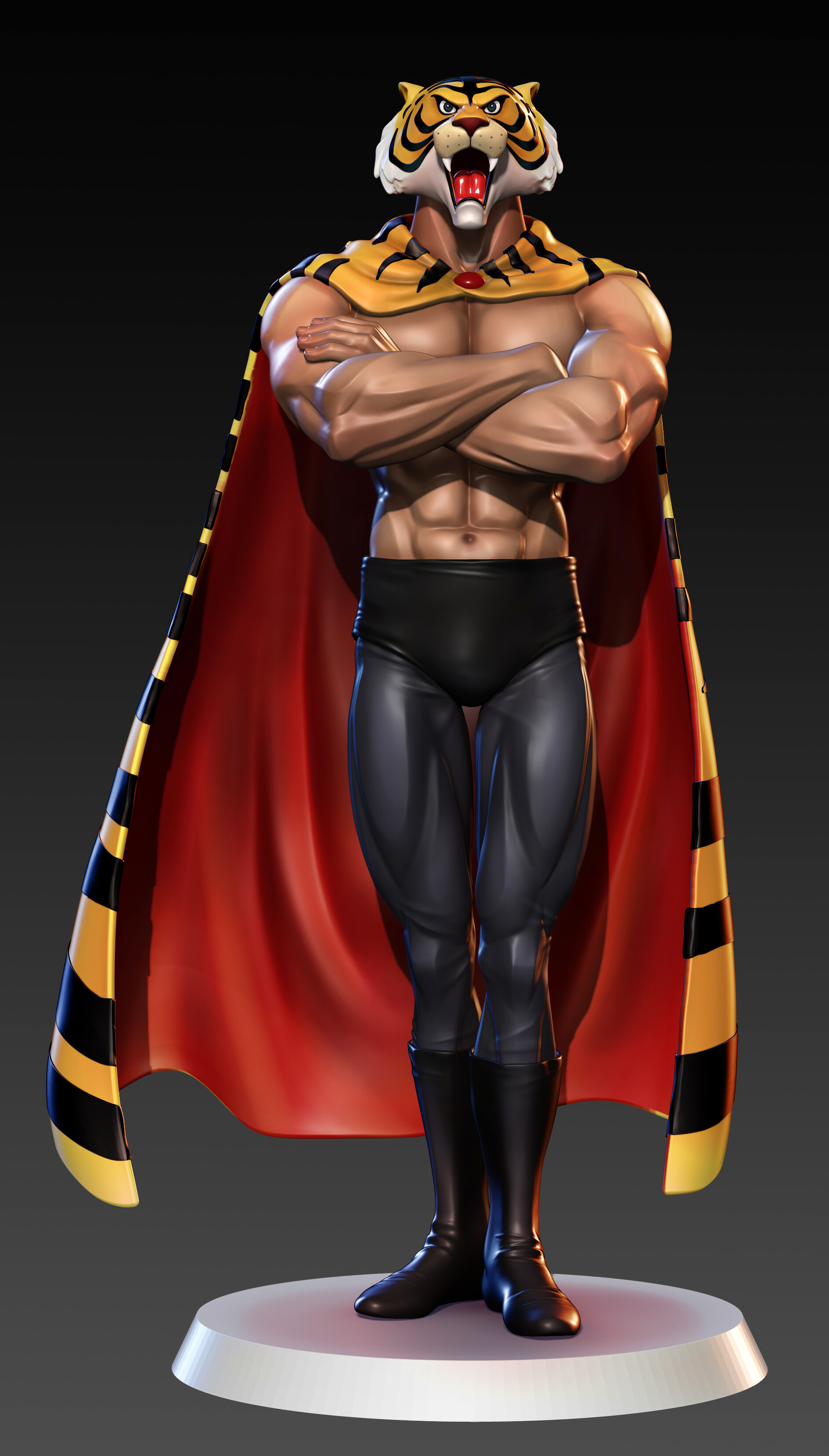 ArtStation - Tiger Man