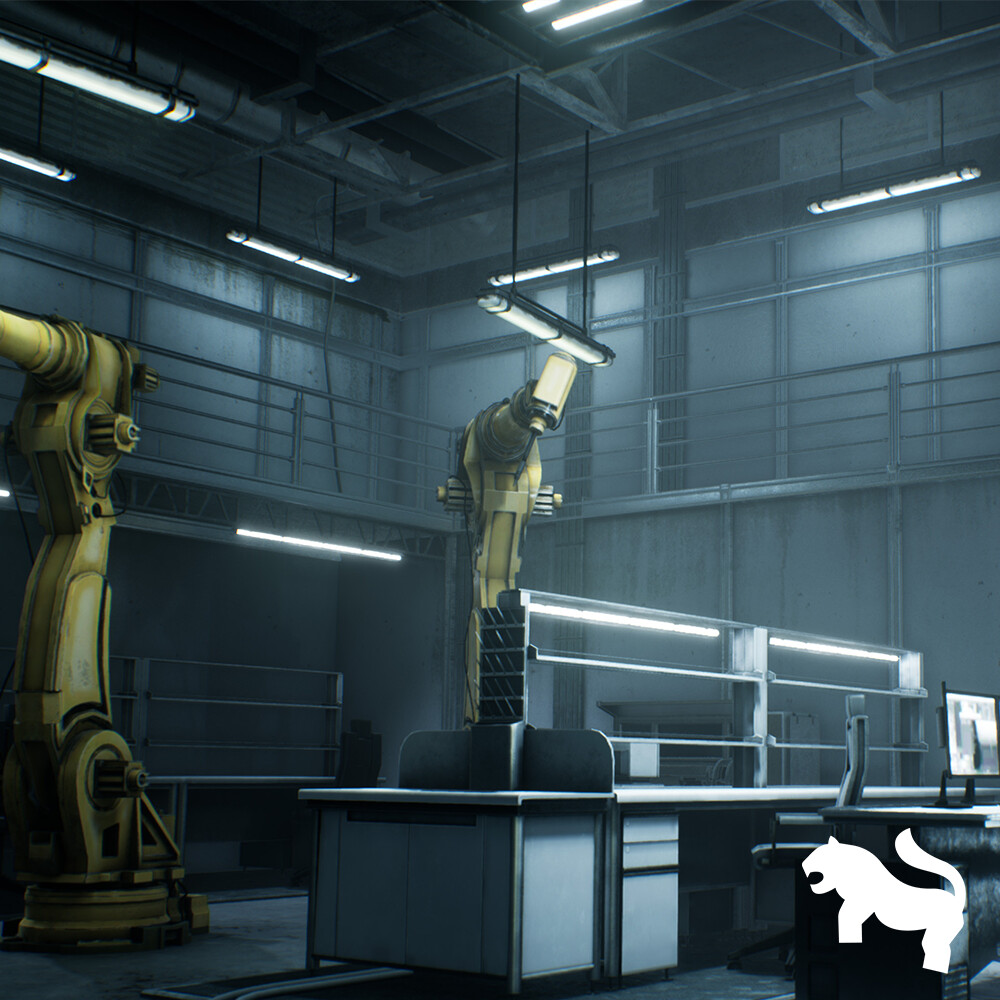 ArtStation - Sci-Fi Laboratory Environment