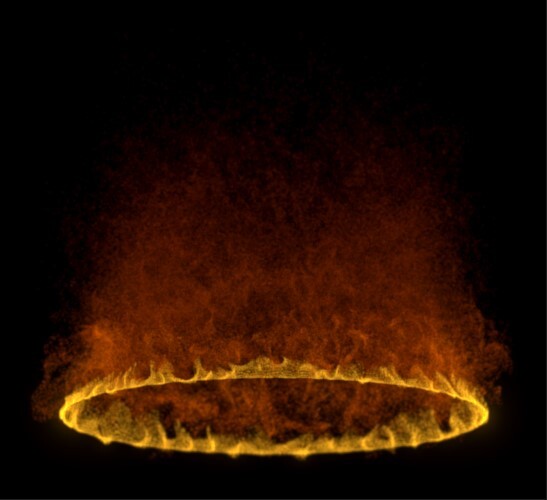 ArtStation - VFX Graph Fire - VR Project