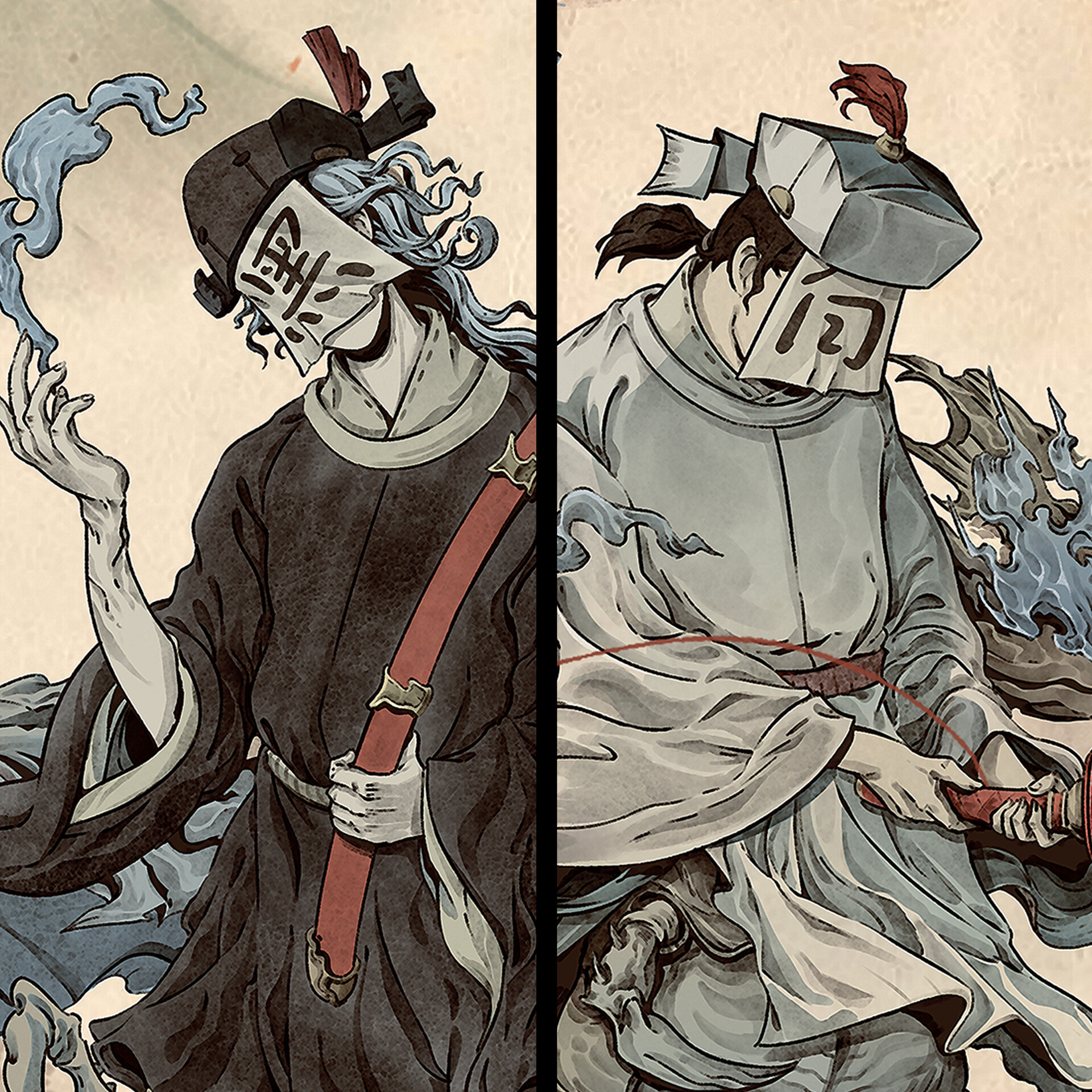 ArtStation - Black and White Impermanence