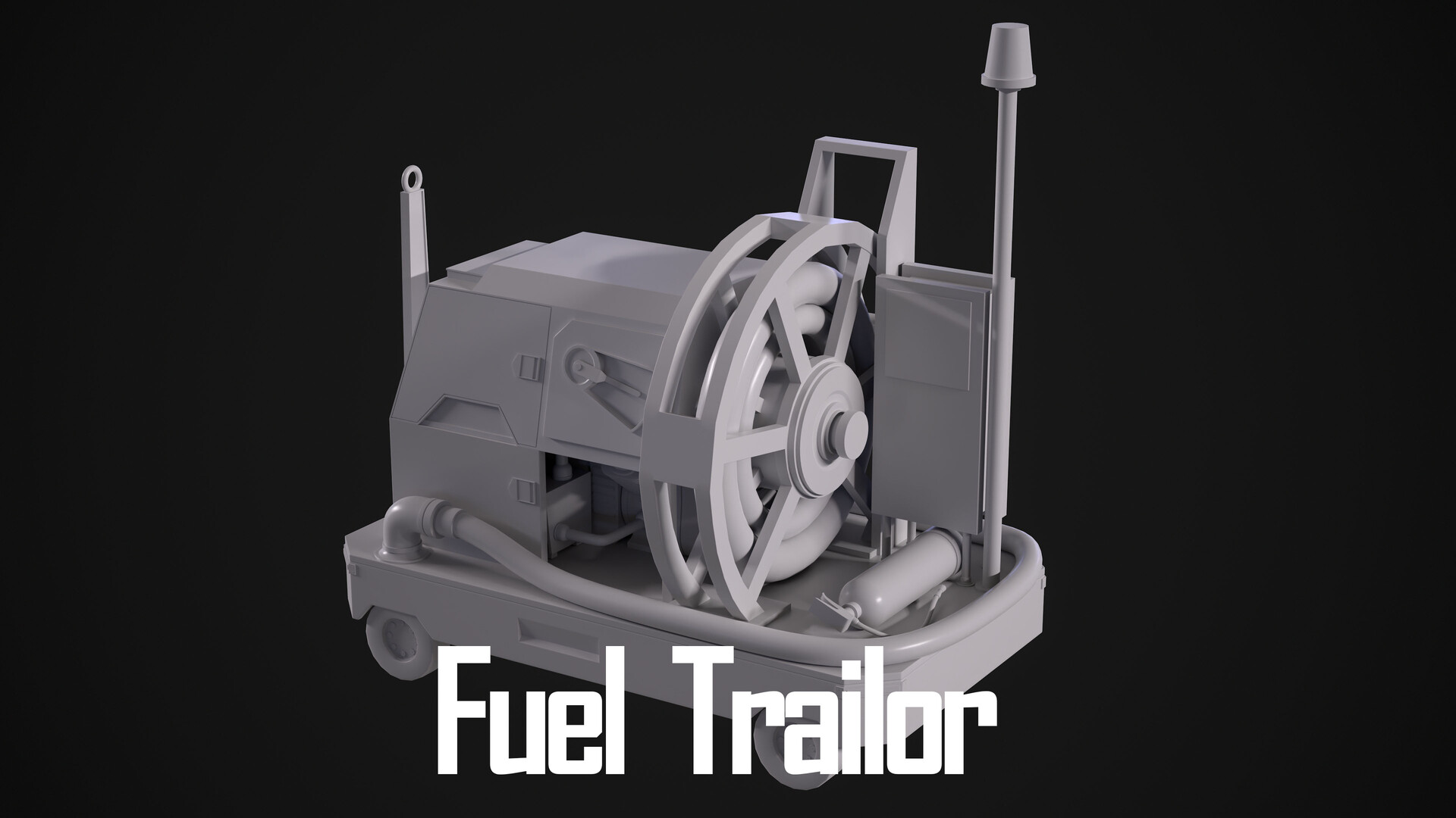 ArtStation - Fuel Trailor