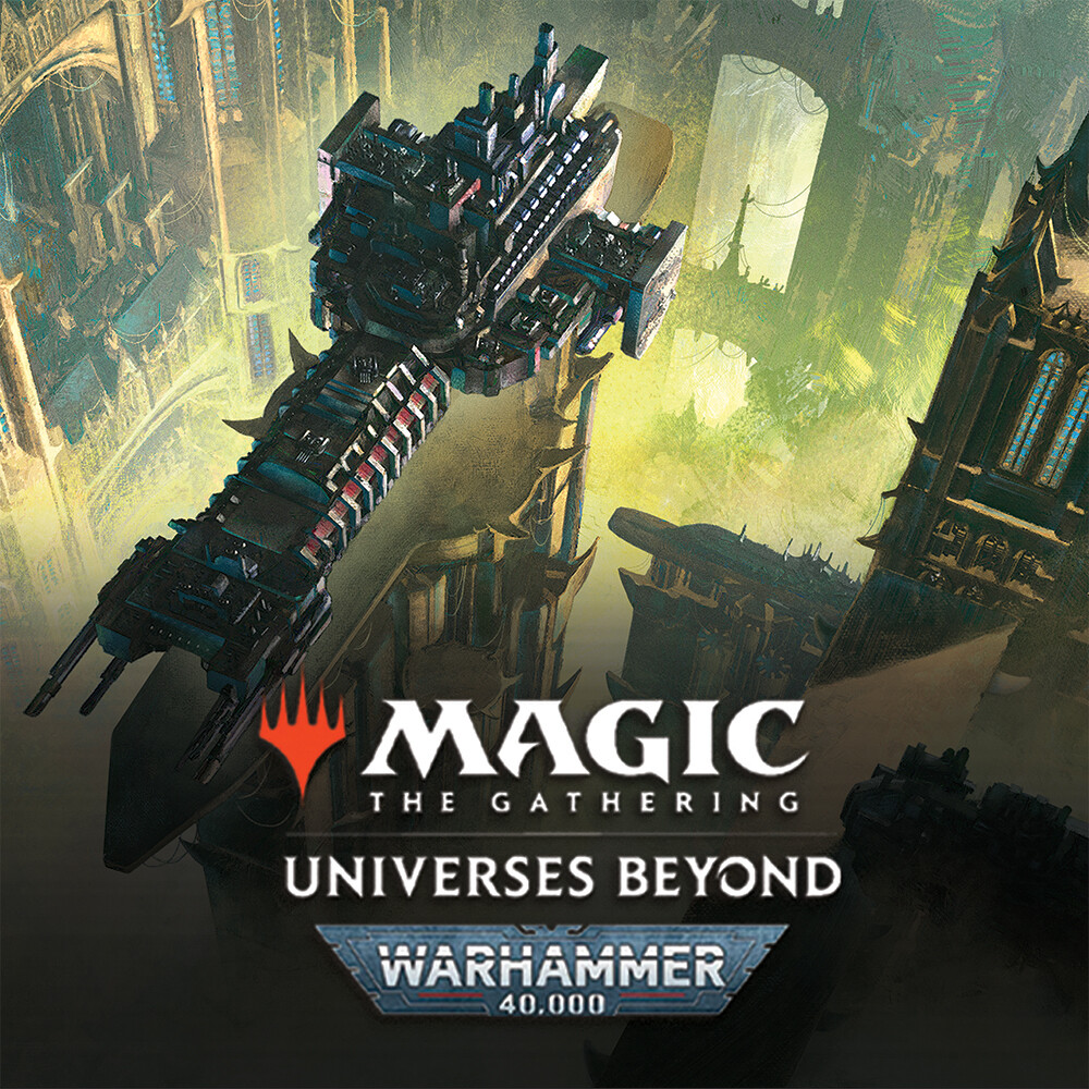 ArtStation - Port Town for MTG x 40k