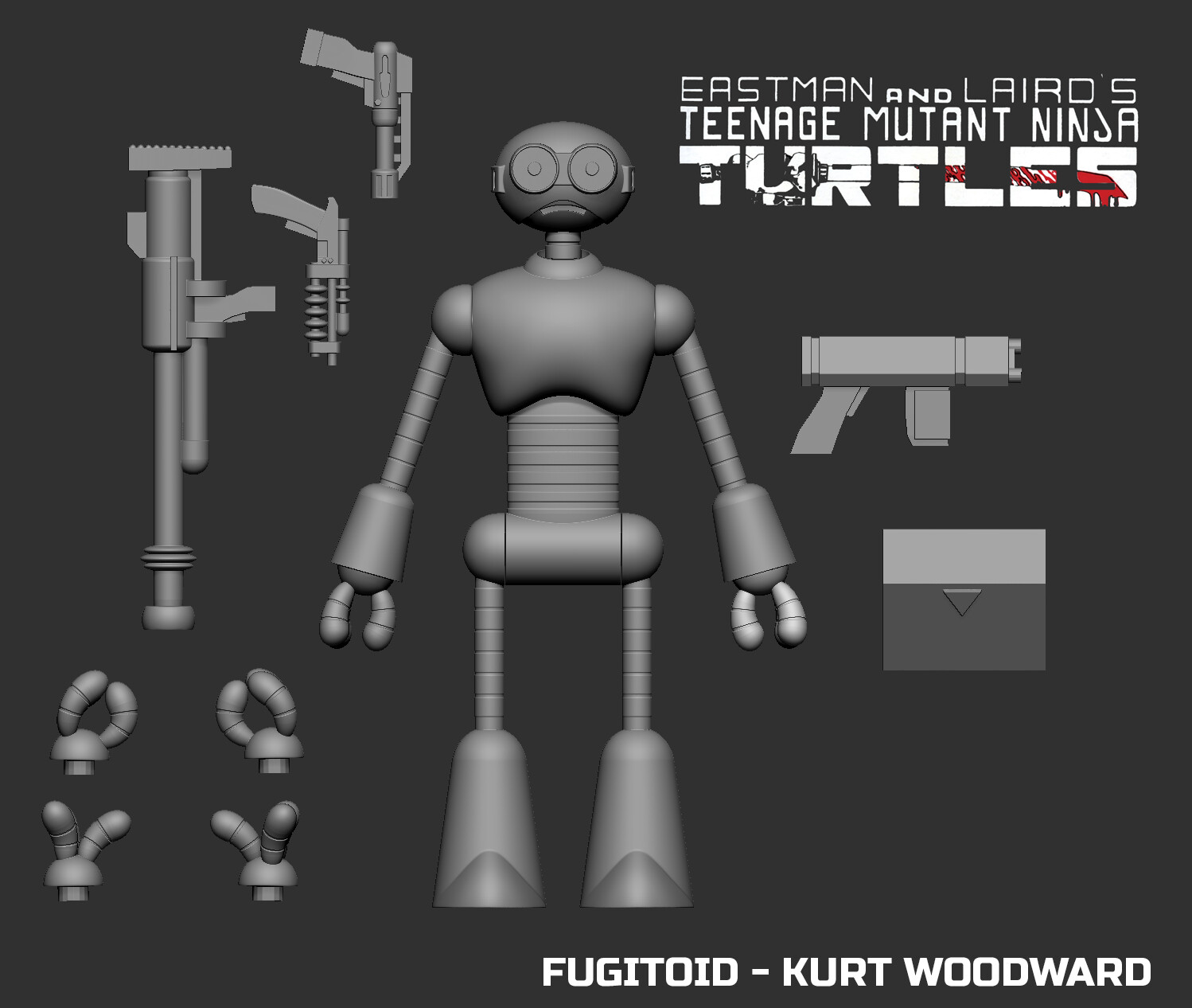 ArtStation - Fugitoid Figure