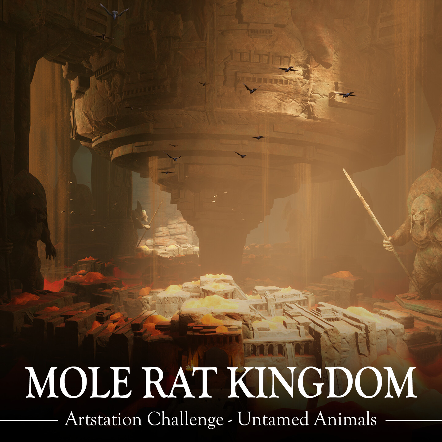 ArtStation - Mole Rat Kingdom