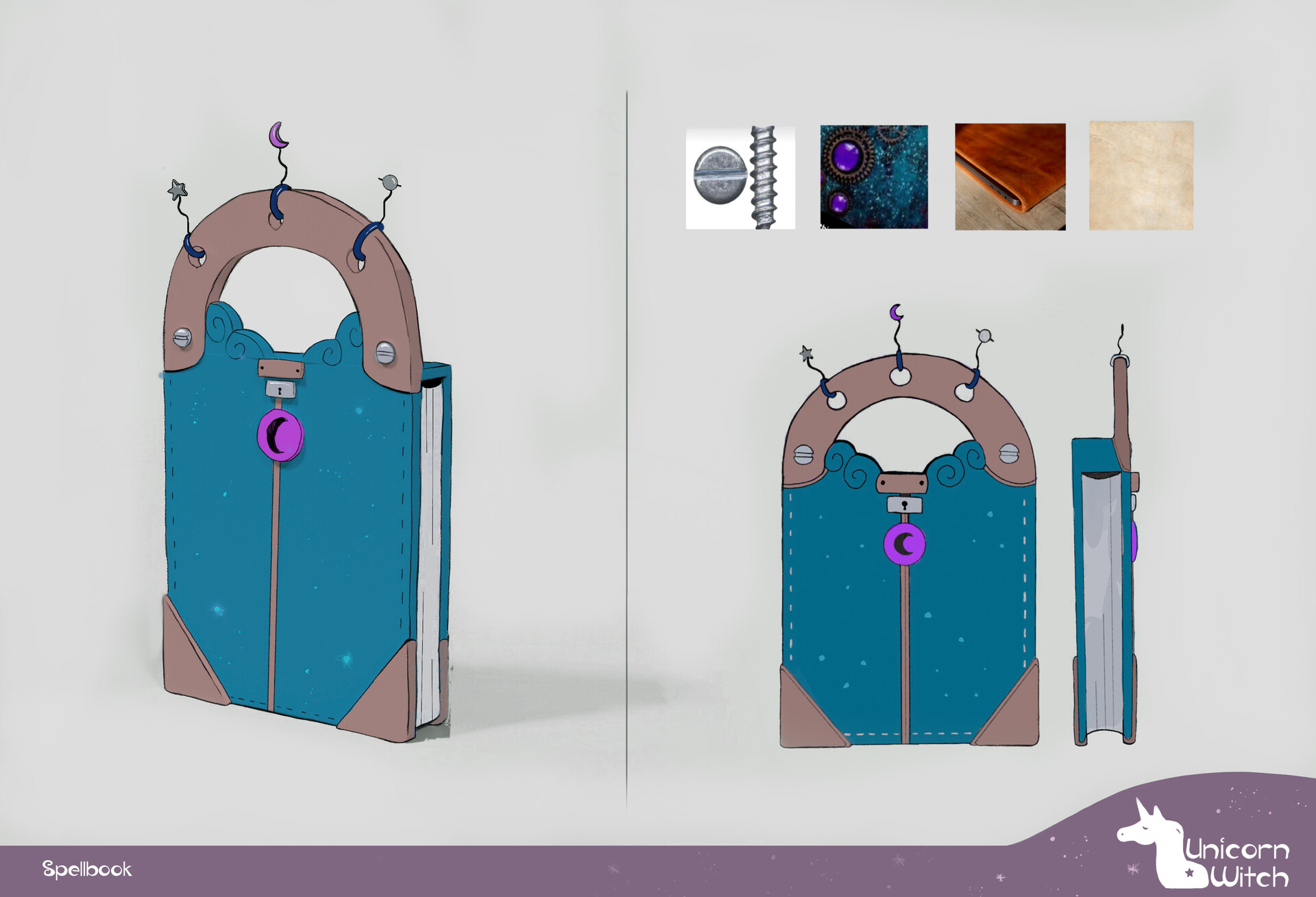 ArtStation - Process Witch's Spellbook