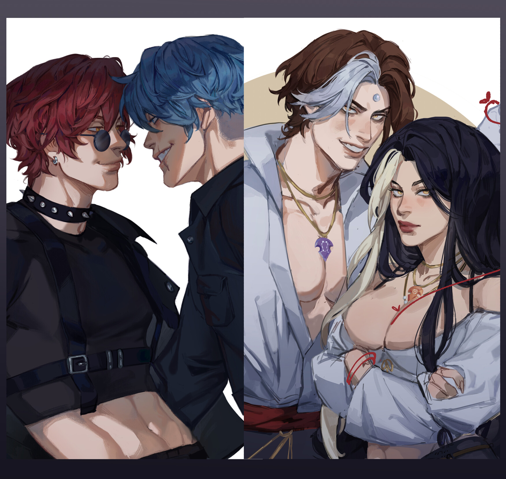 ArtStation - Couples Commission