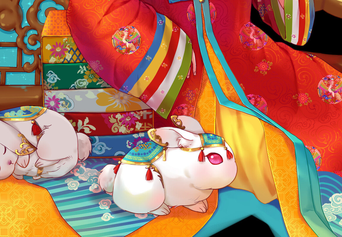 ArtStation - The Moon Lady