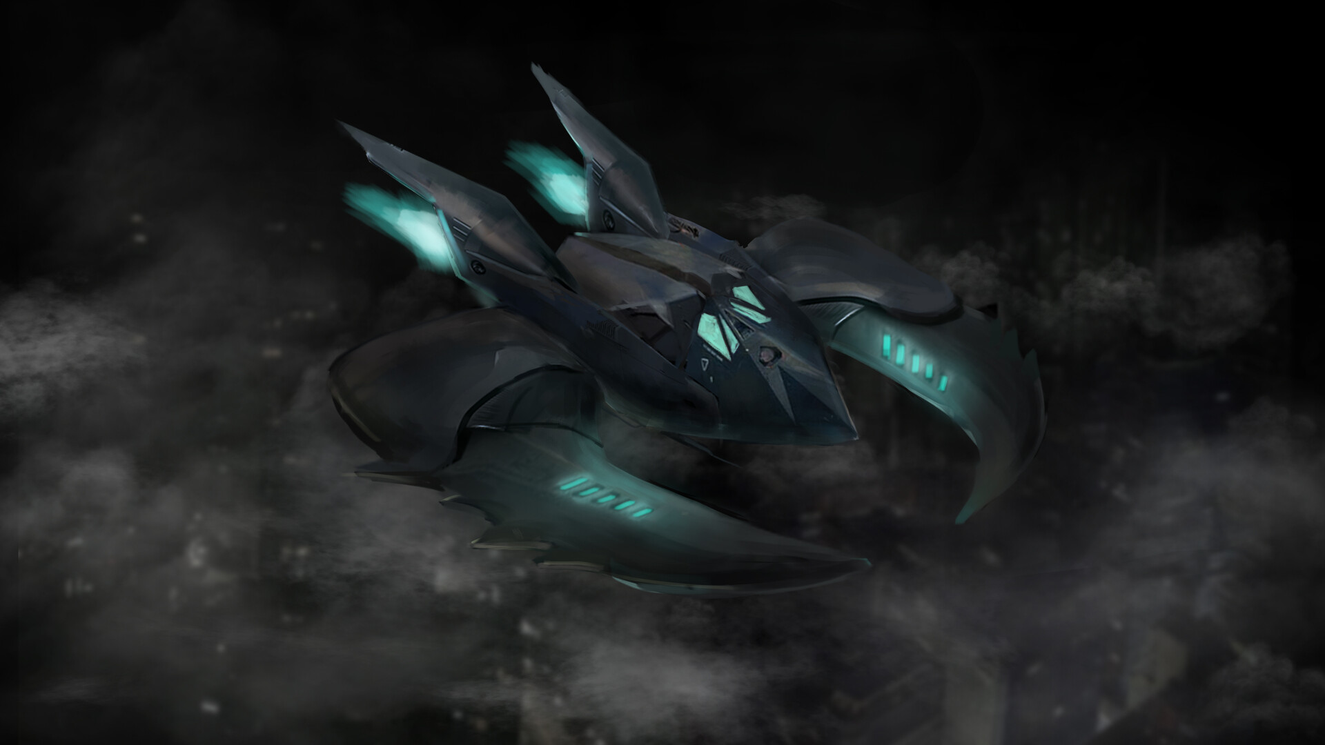 ArtStation - Bat Plane