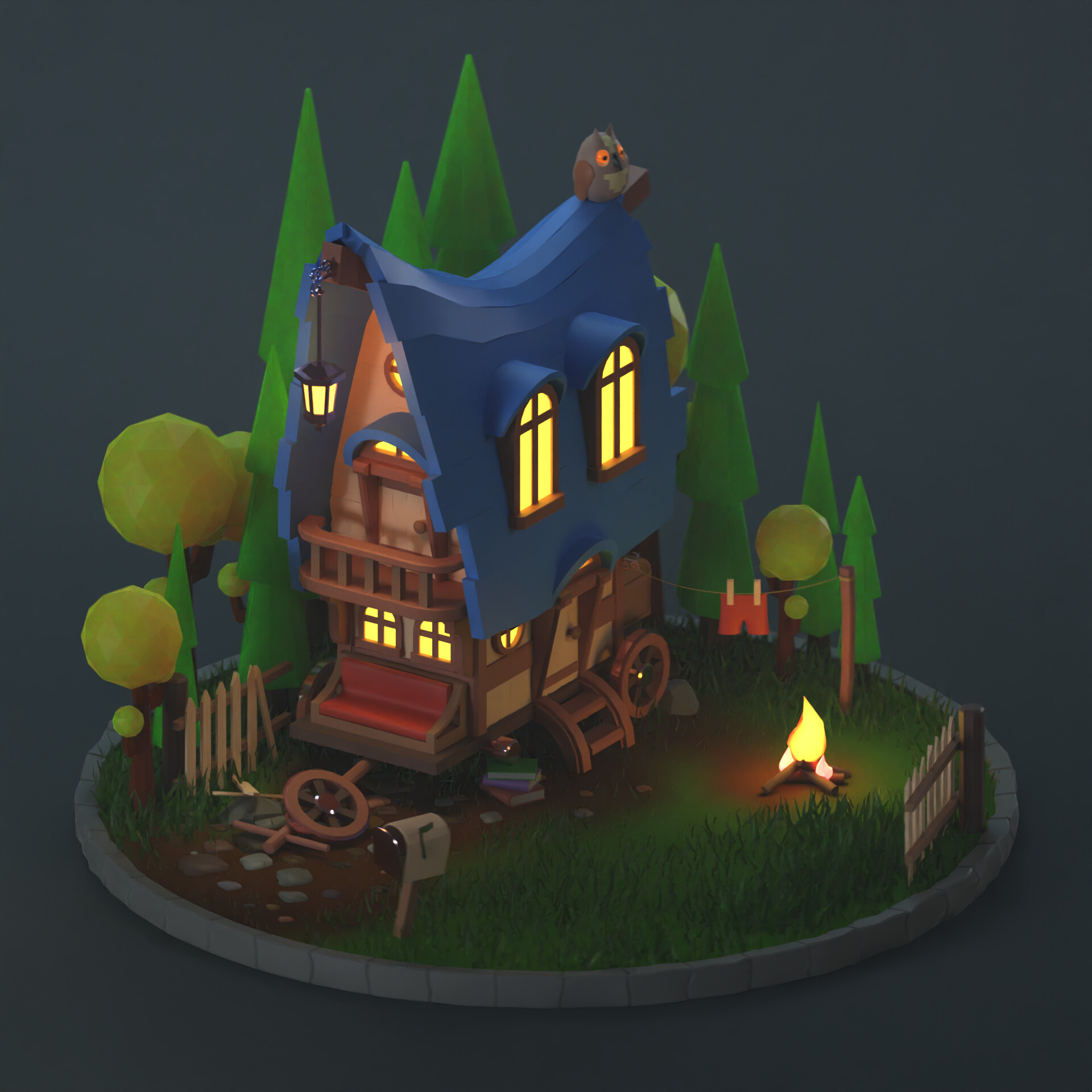 ArtStation - 3D model based on Kaino lessons.