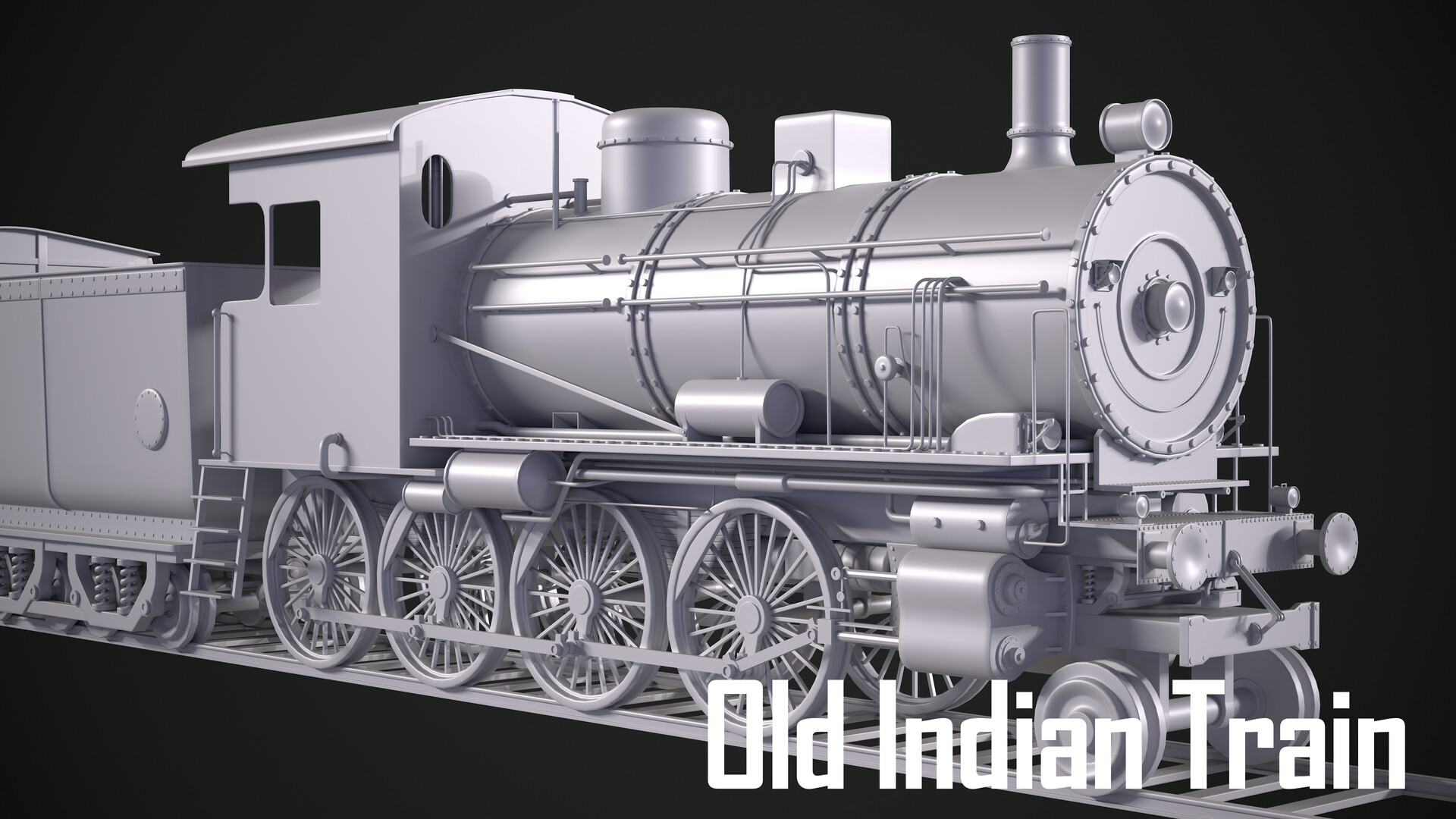 ArtStation - Old Indian Train