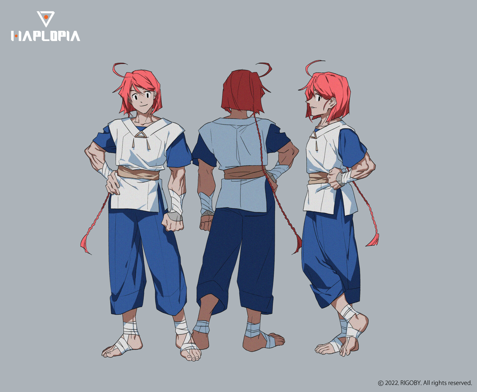 ArtStation - [HAPLOPIA] Ami C. Coyote development