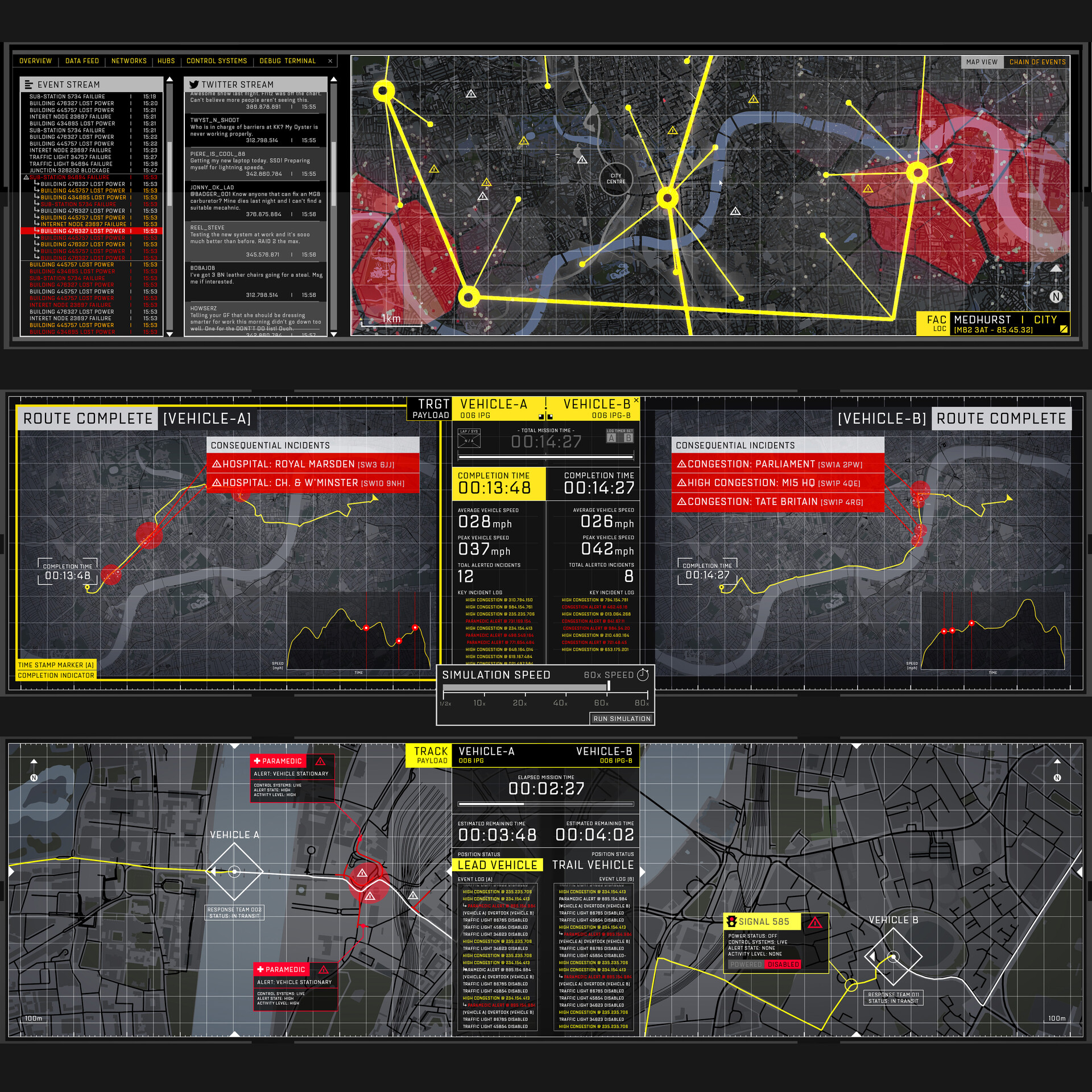 ArtStation - Hi-Tech Tactical UI Design - concept art
