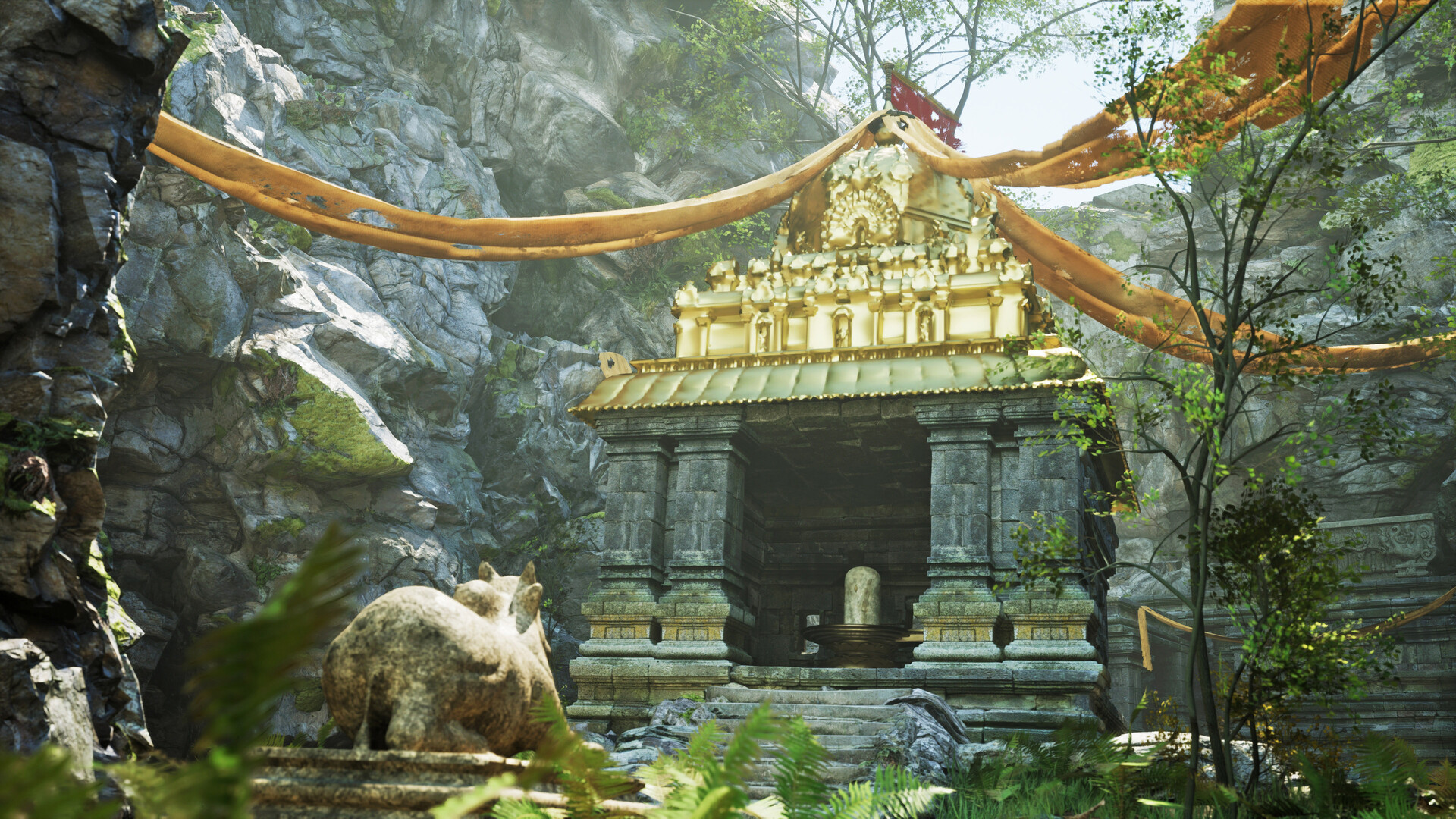 ArtStation - Lord Shiva temple
