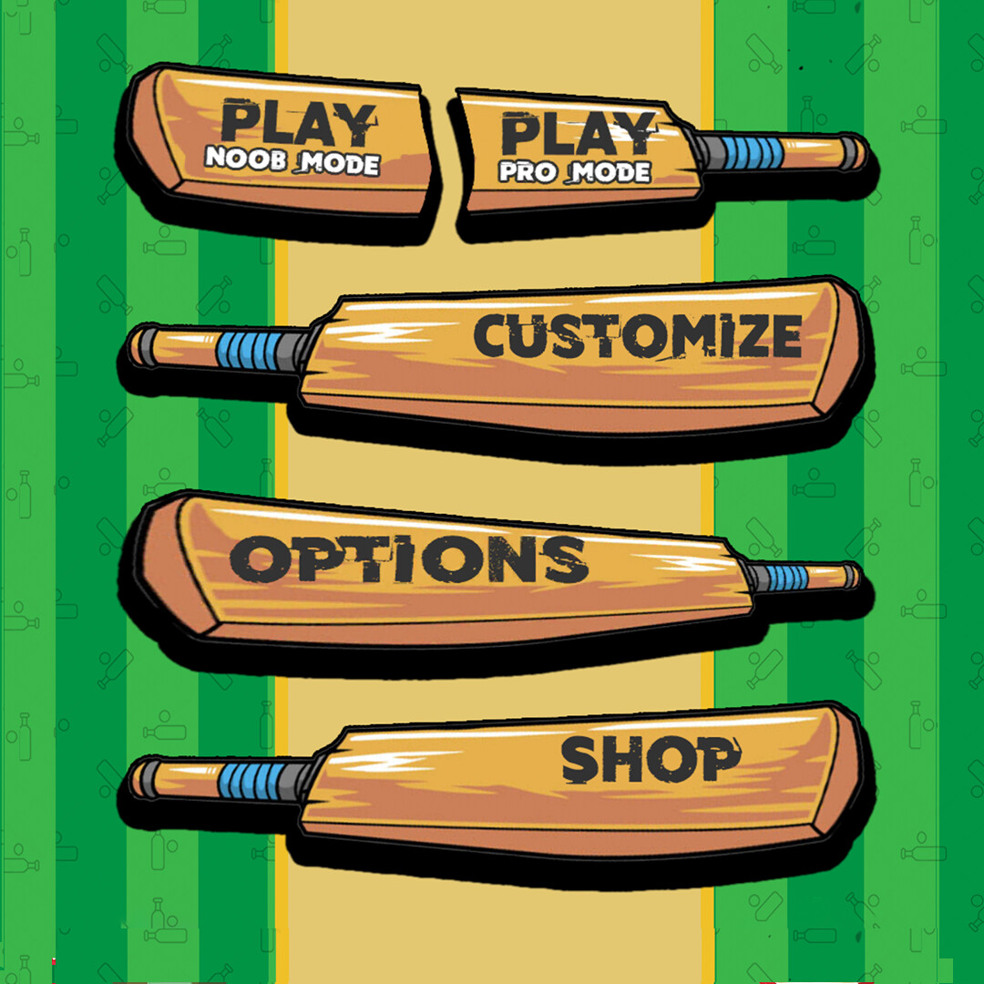 ArtStation - World Cricket Ball Challenge (UI Design)