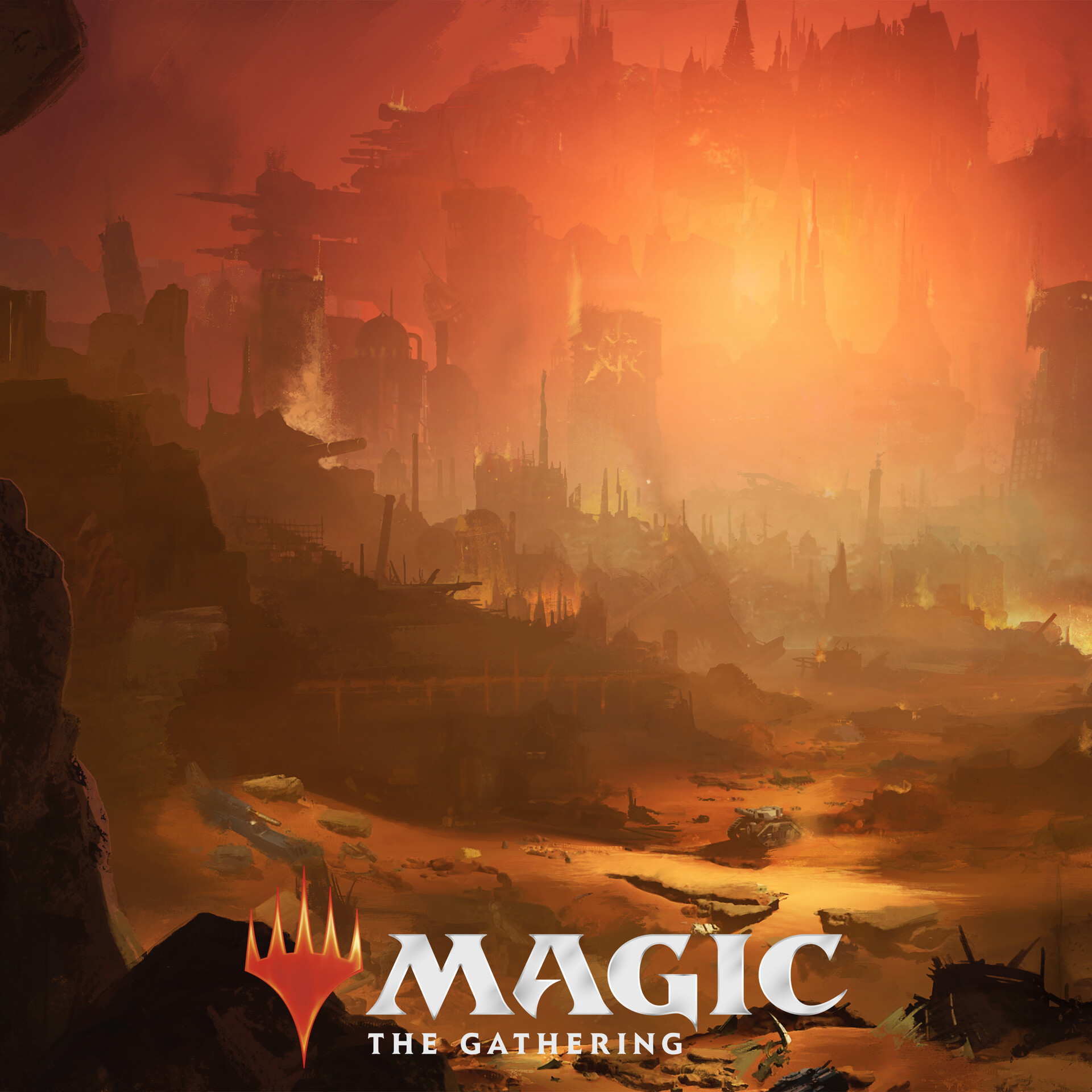 ArtStation - Ash Barrens MTG Wh40k