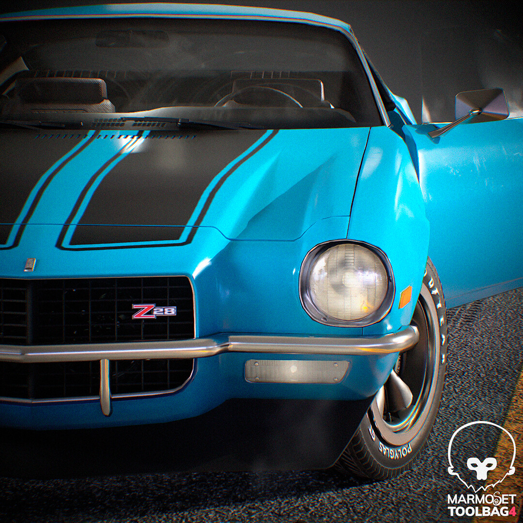 ArtStation - Chevrolet Z28 1970