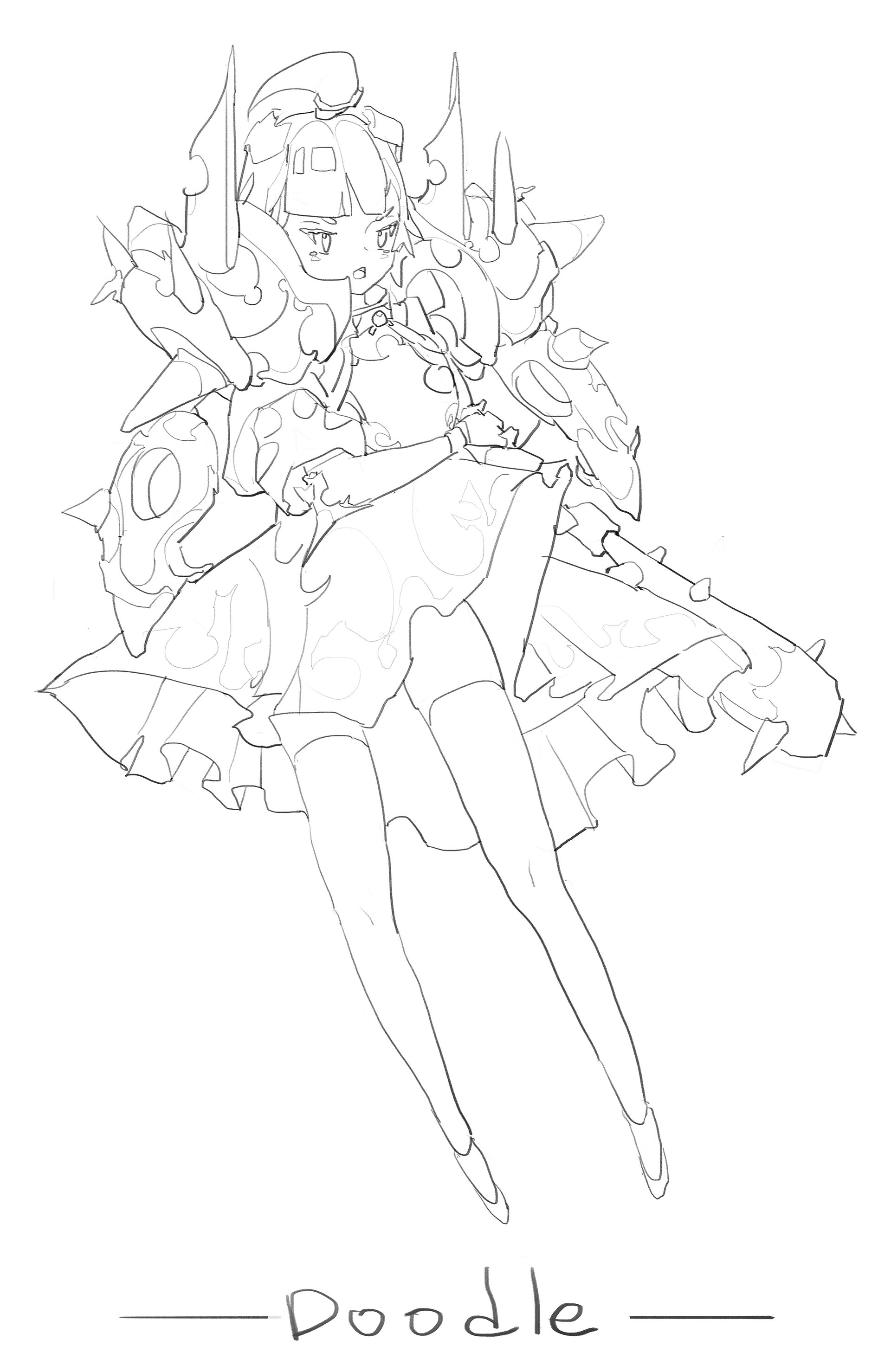 ArtStation - Outline design practice