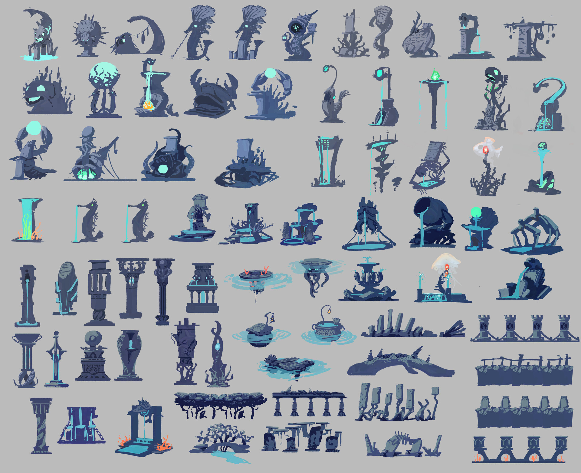 ArtStation - Thumbnail Practice - Atlantis