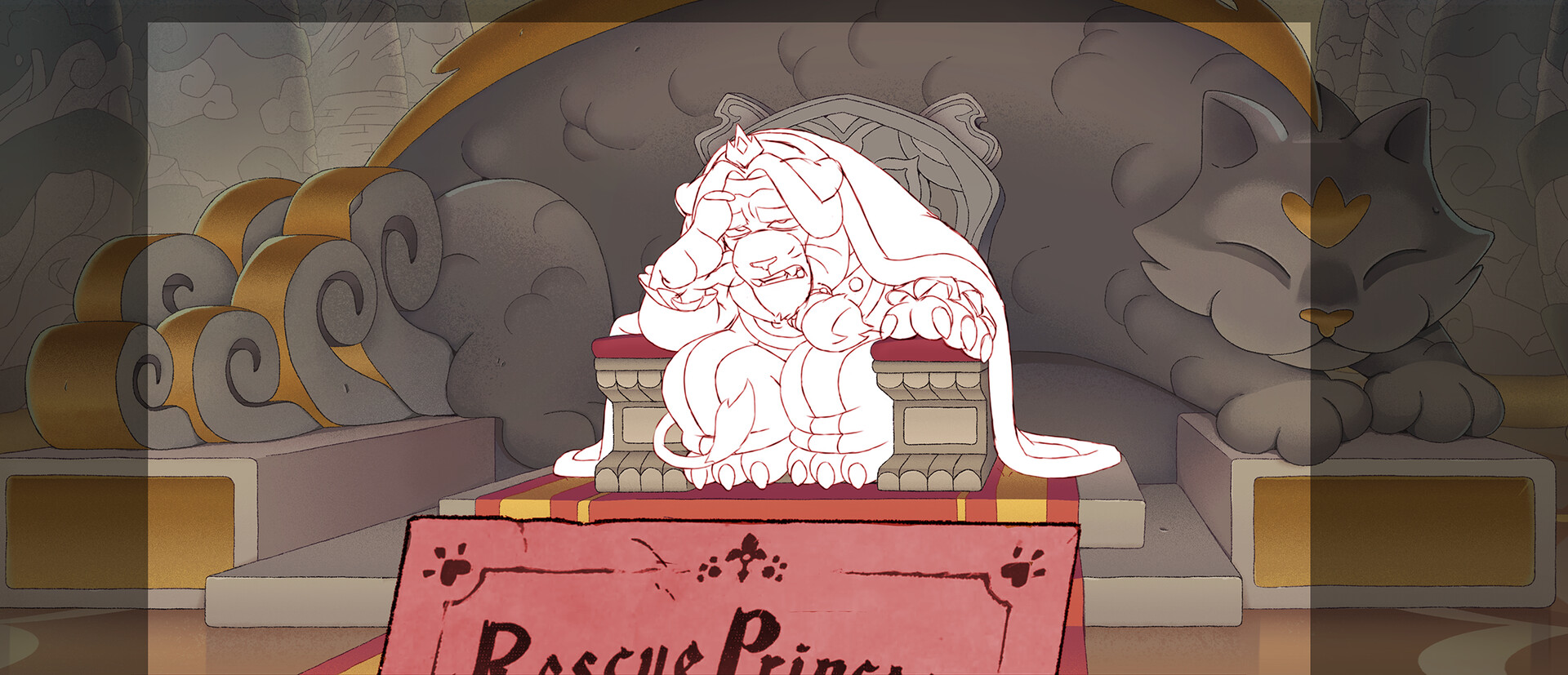 ArtStation - Background Paint for The Legend of Pipi