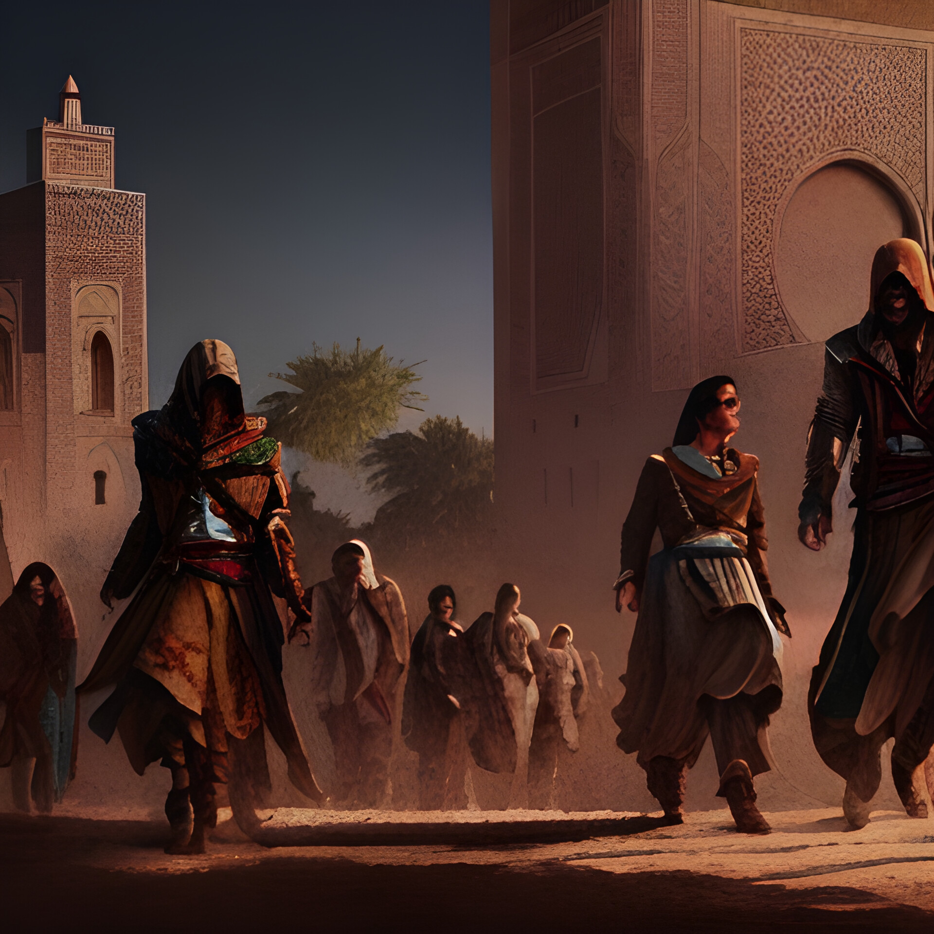 ArtStation - Middle-Eastern fantasy world