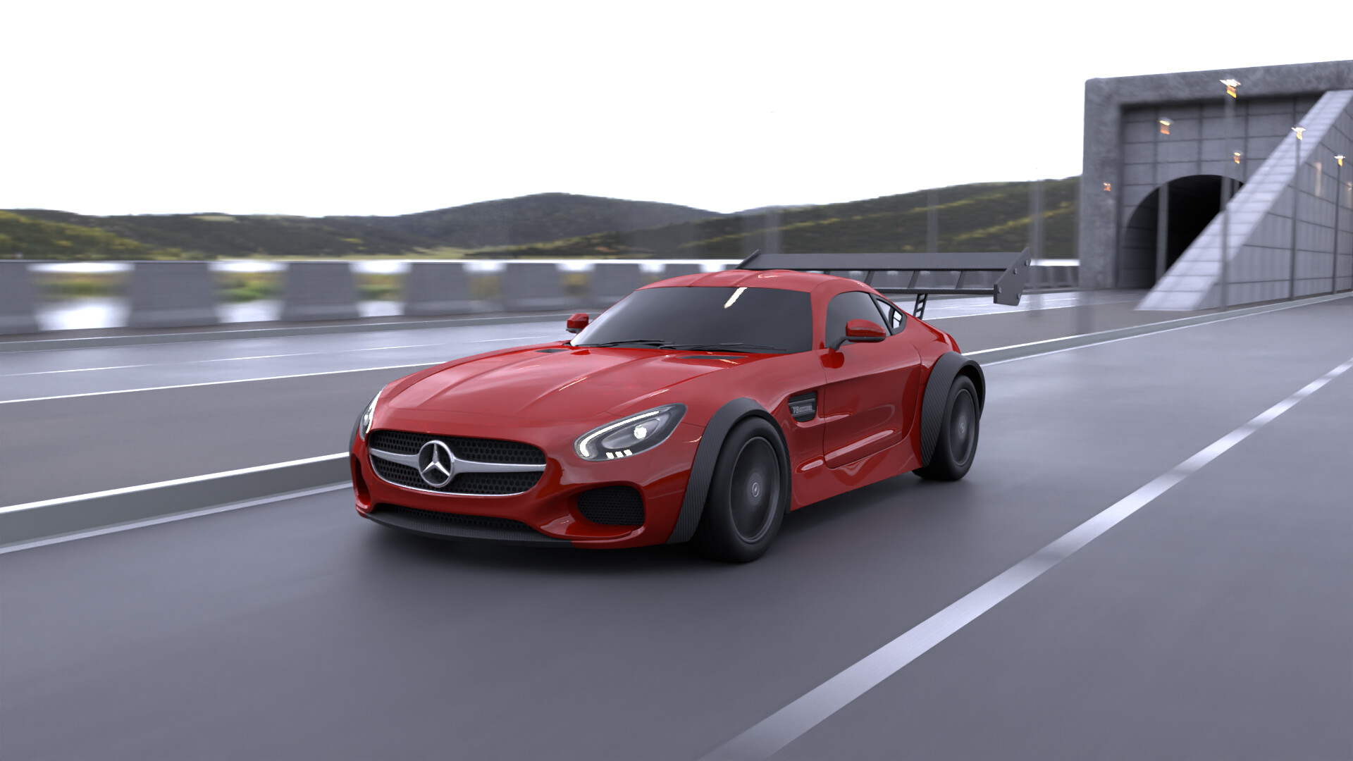 ArtStation - Mercedes Animation