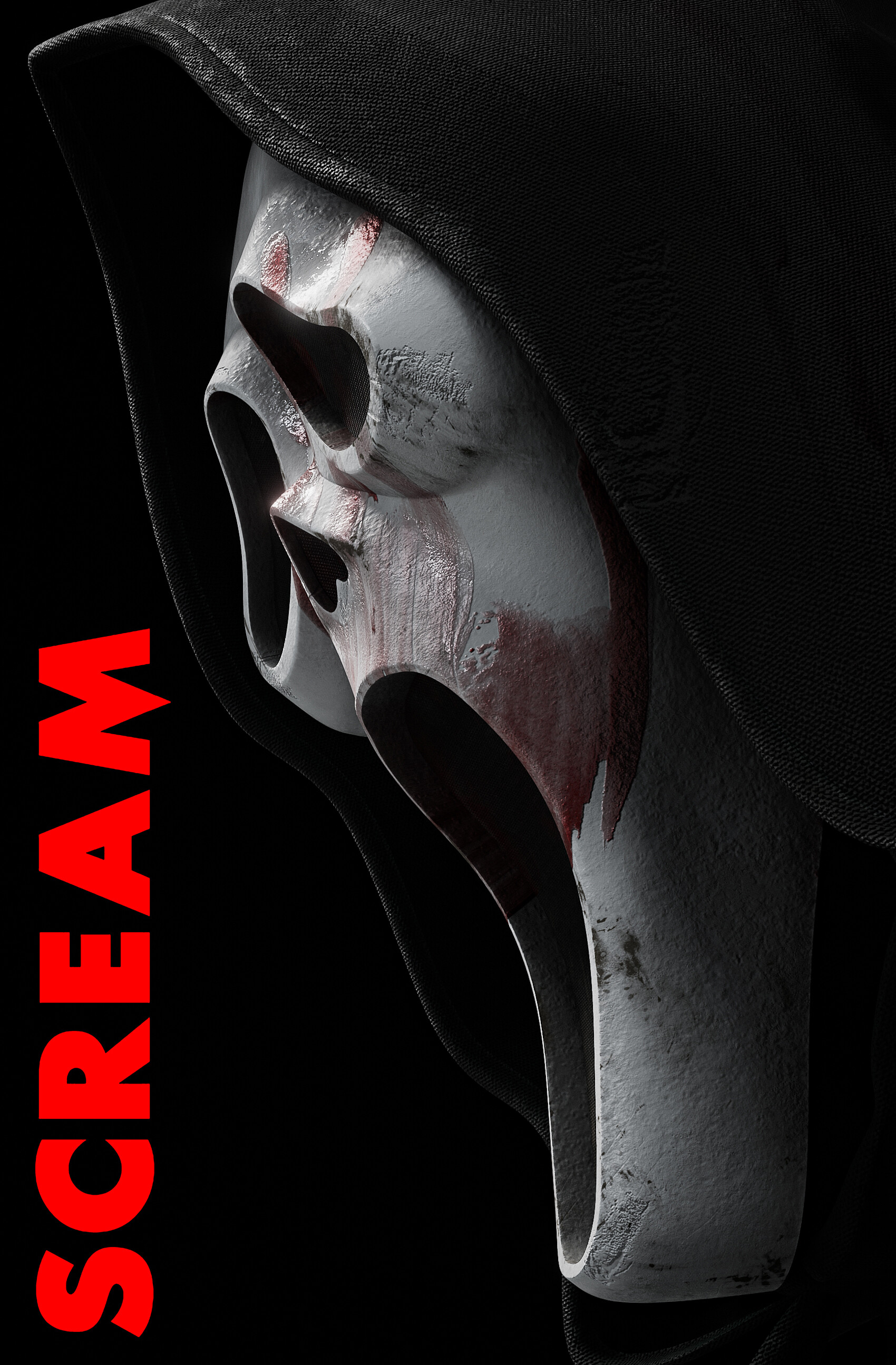 ArtStation - Ghost Face Mask