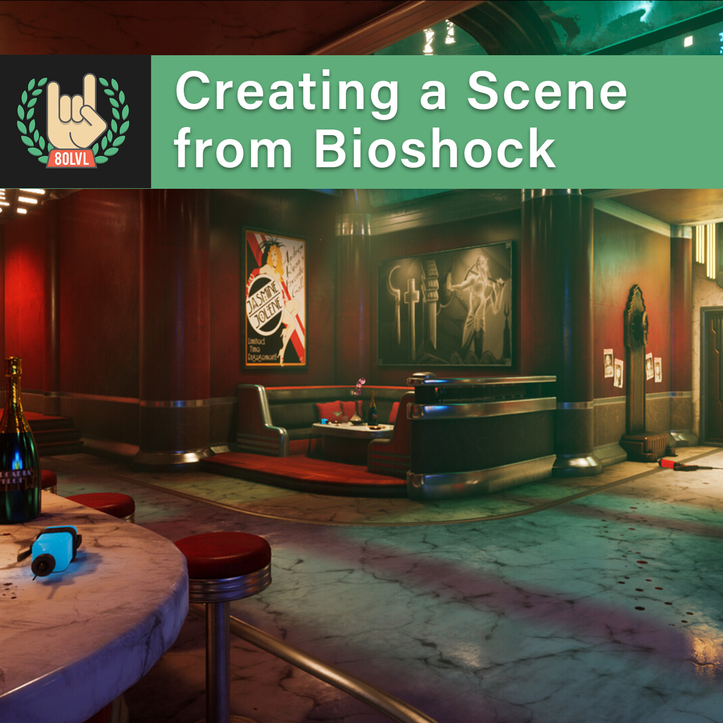 ArtStation - Bioshock Fan Environment