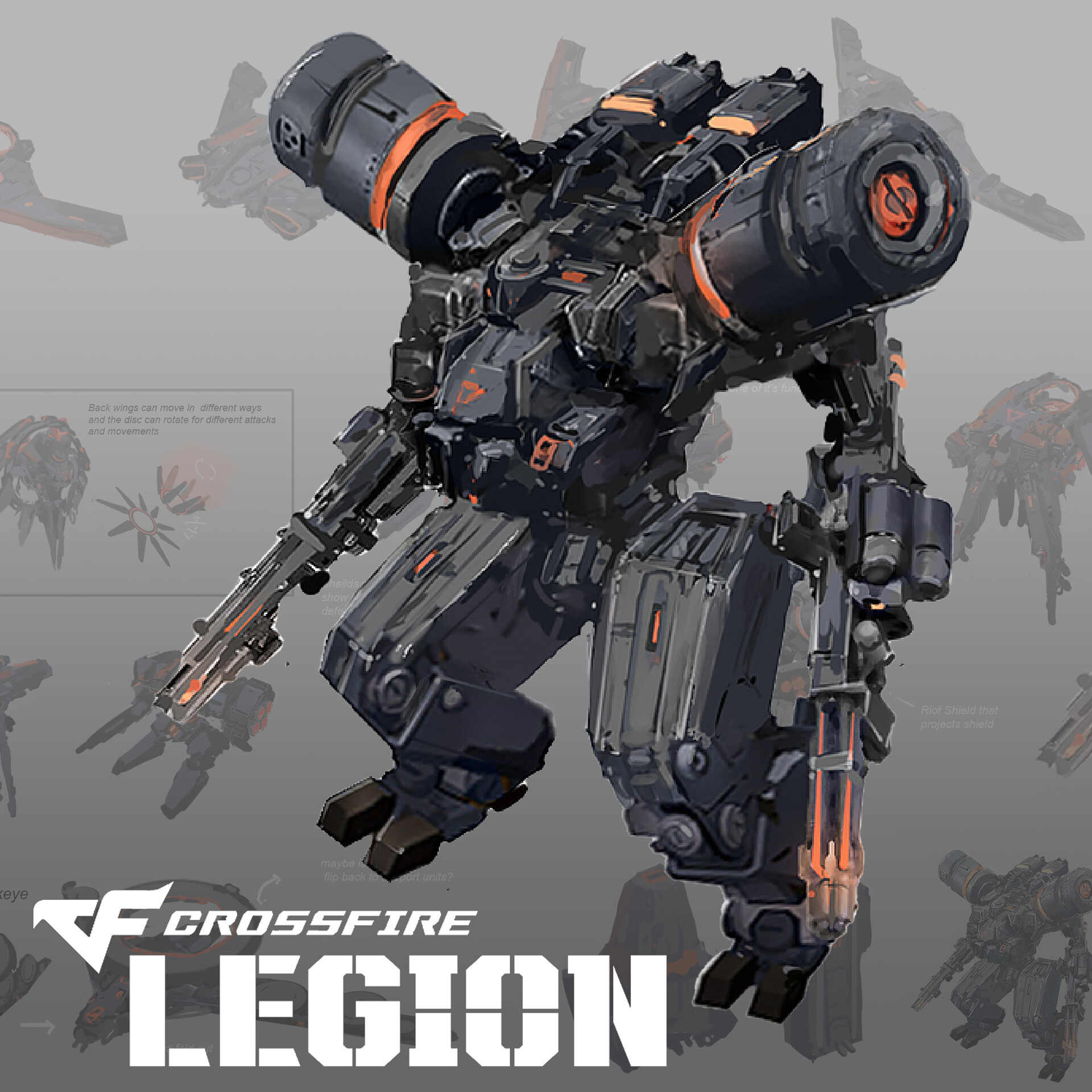 ArtStation - Crossfire Legion - Vehicle and Prop Concept