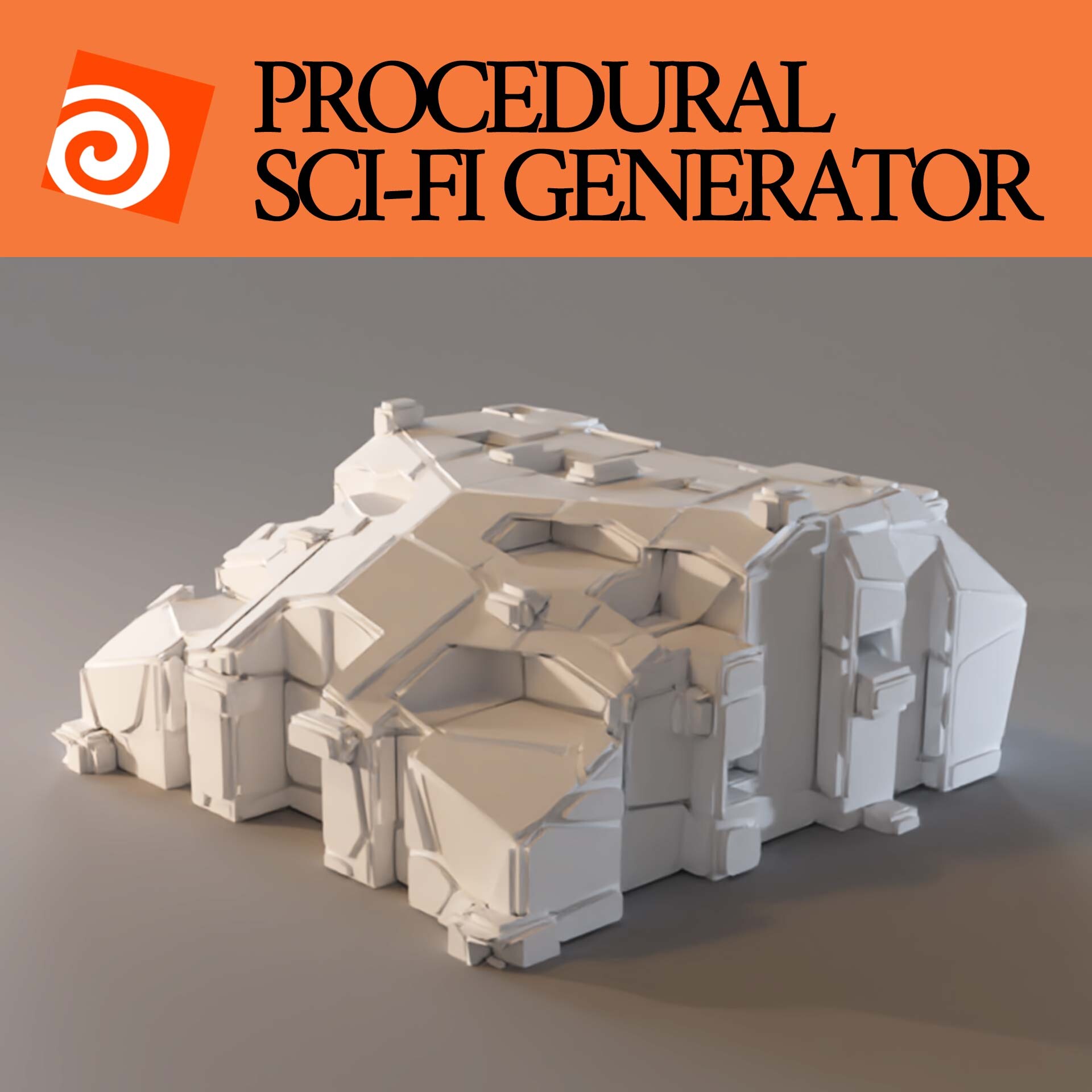ArtStation - Procedural Modeling Sci-Fi Generator | Houdini 19.5 HDA