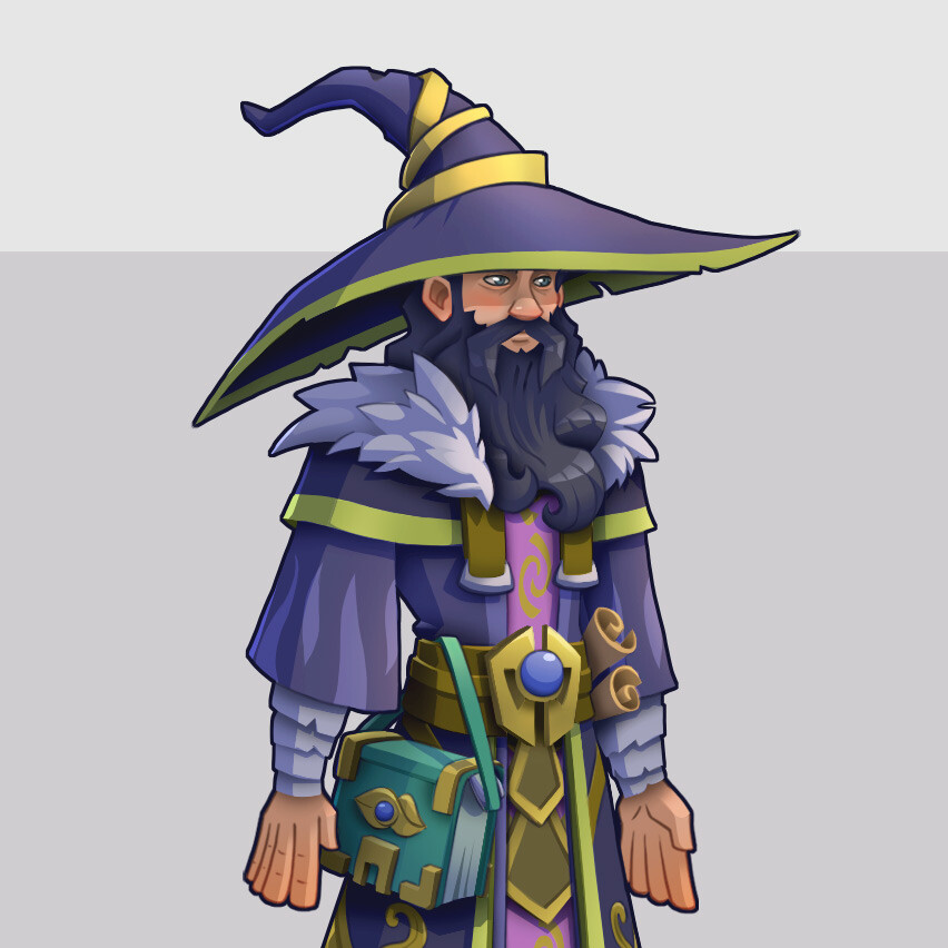 ArtStation - RPG Lineup Class Archetypes (2022)