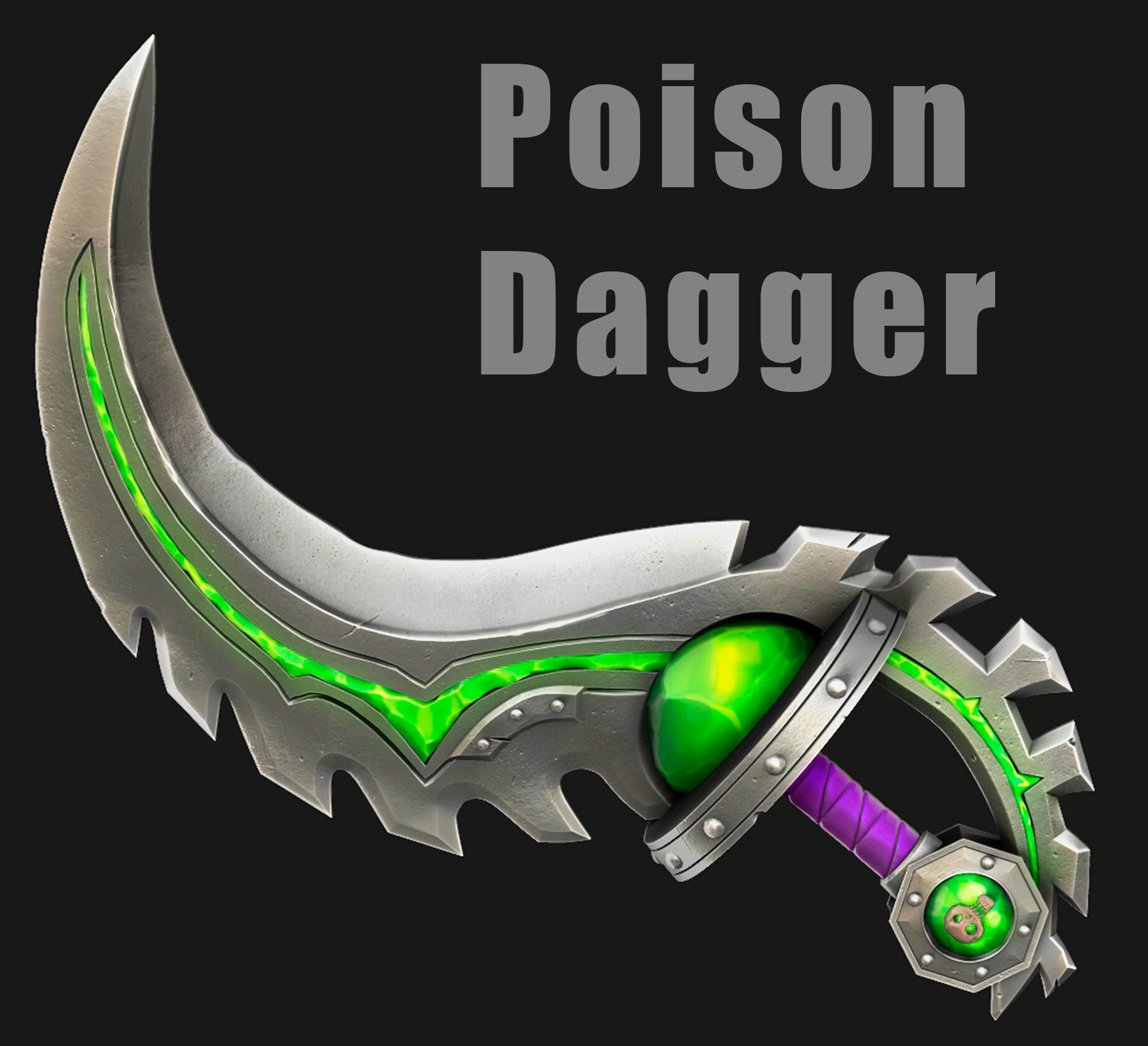 ArtStation - Poison Dagger